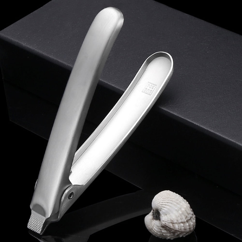 HOMEMAXS Stainless Steel Clam Opener Tool for Cooking Use Silver ...