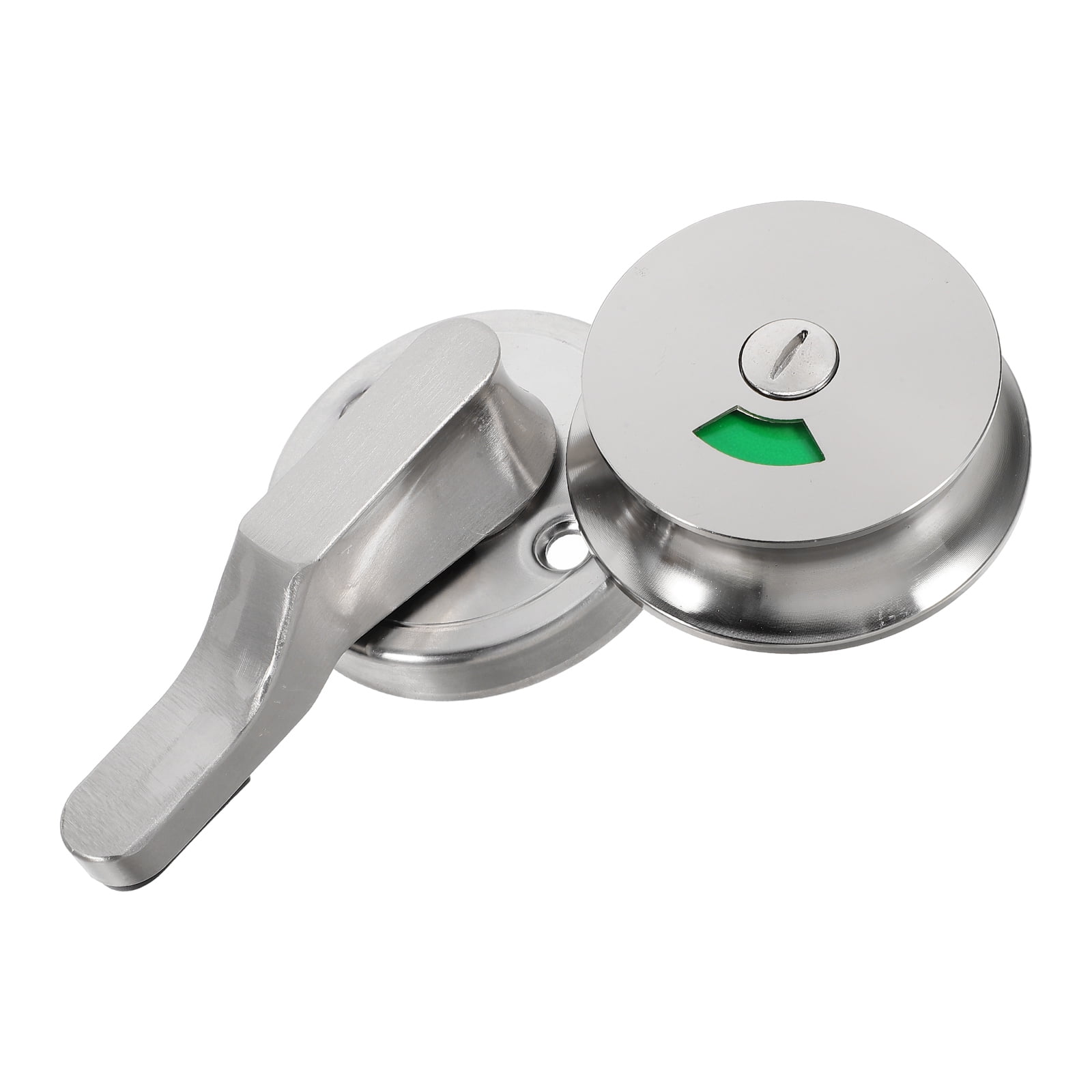 HOMEMAXS Stainless Steel Door Latch Barrel Bolt Bathroom Indicator Lock ...