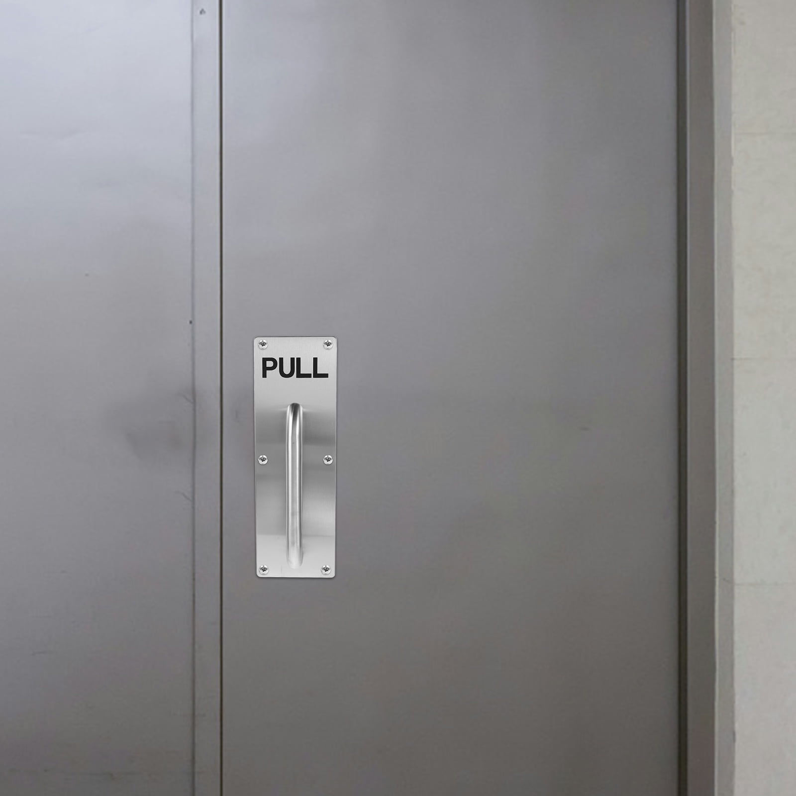 HOMEMAXS Stainless Steel Door Pull Handle Commercial Bathroom Door ...