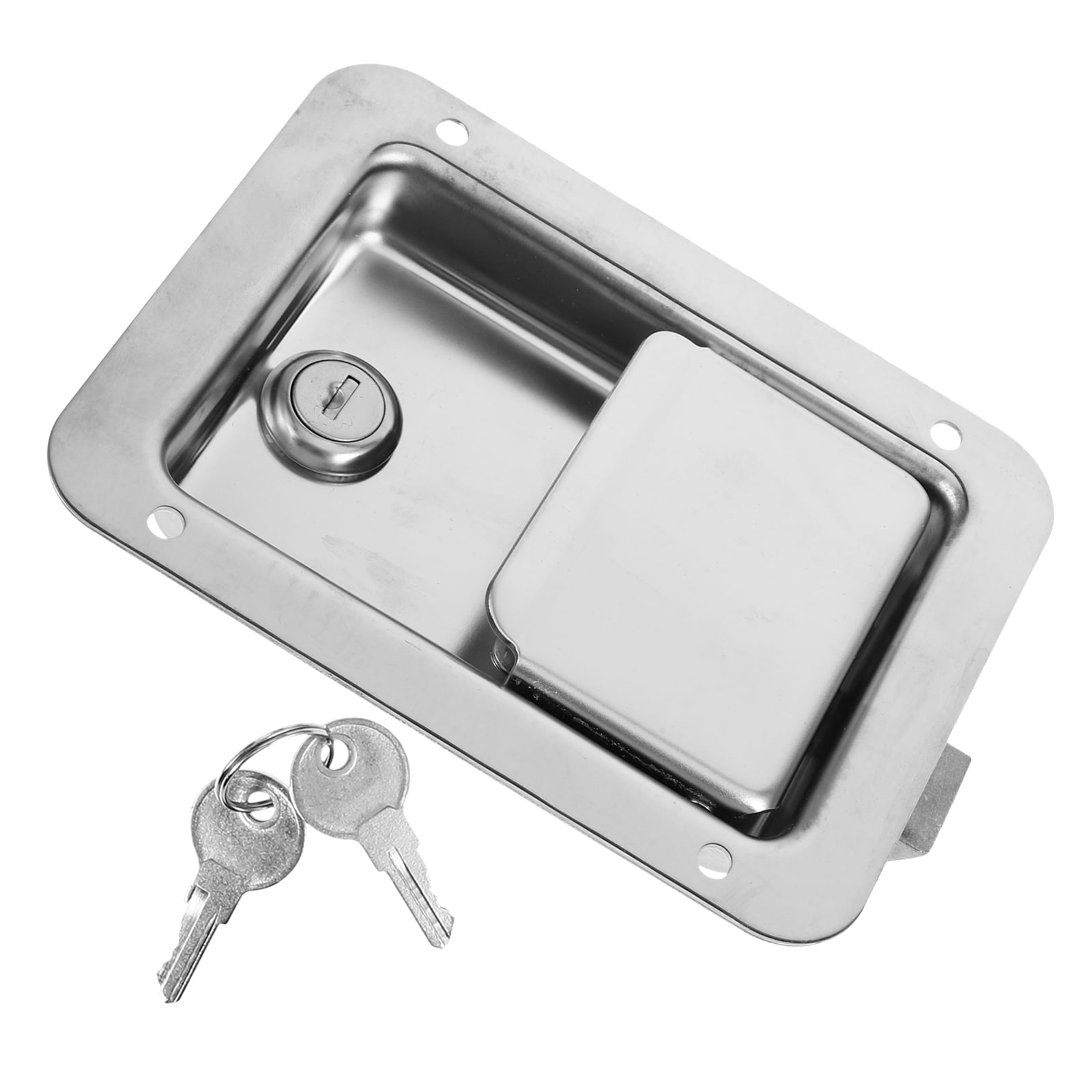 HOMEMAXS Stainless Steel Drawer Lock Panel Lock Paddle Lock Toolbox ...