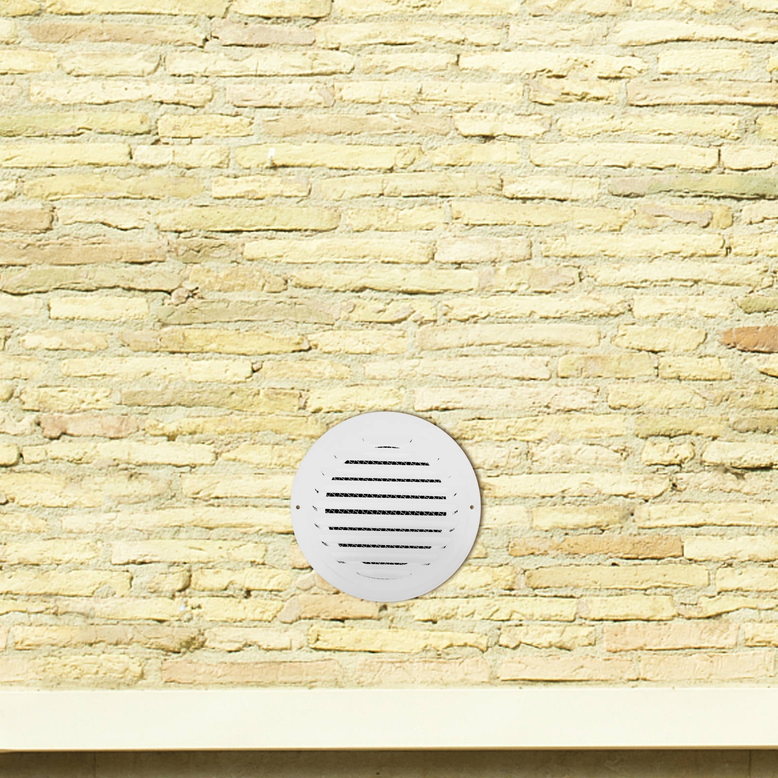 HOMEMAXS Stainless Steel Extractor Hood Wall Ventilation Outlet Round ...