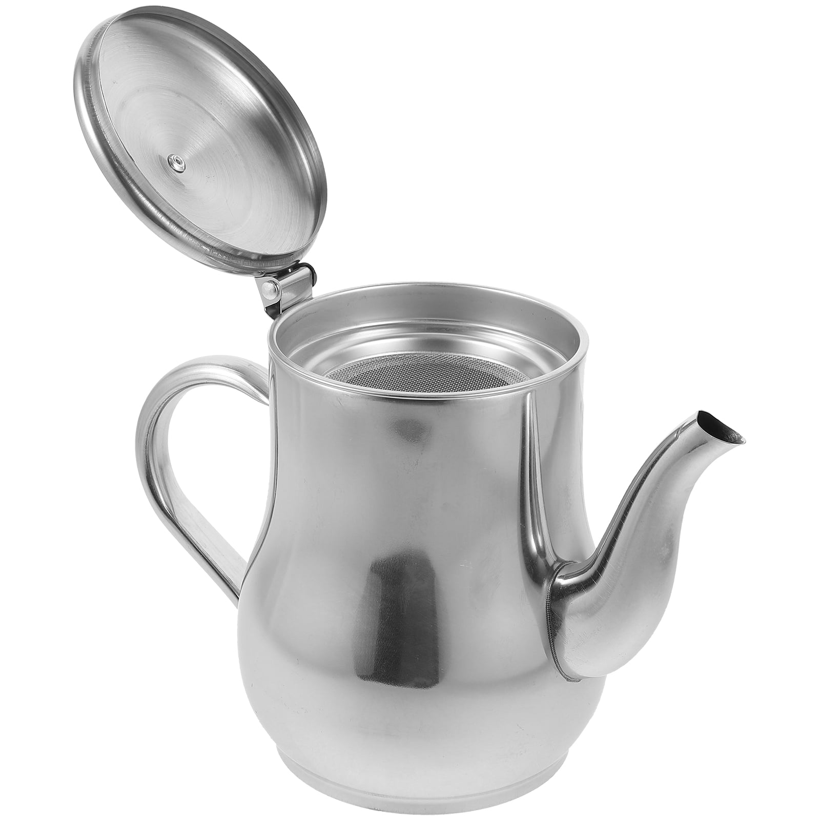 HOMEMAXS Stainless Steel Grease Container with Strainer for Kitchen Oil ...