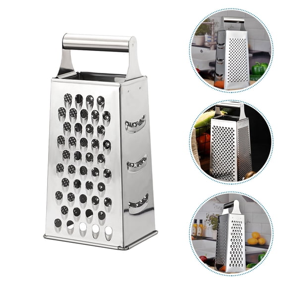 HOMEMAXS Stainless Steel Heavy Duty Grater for Cheese and Vegetables 1 ...