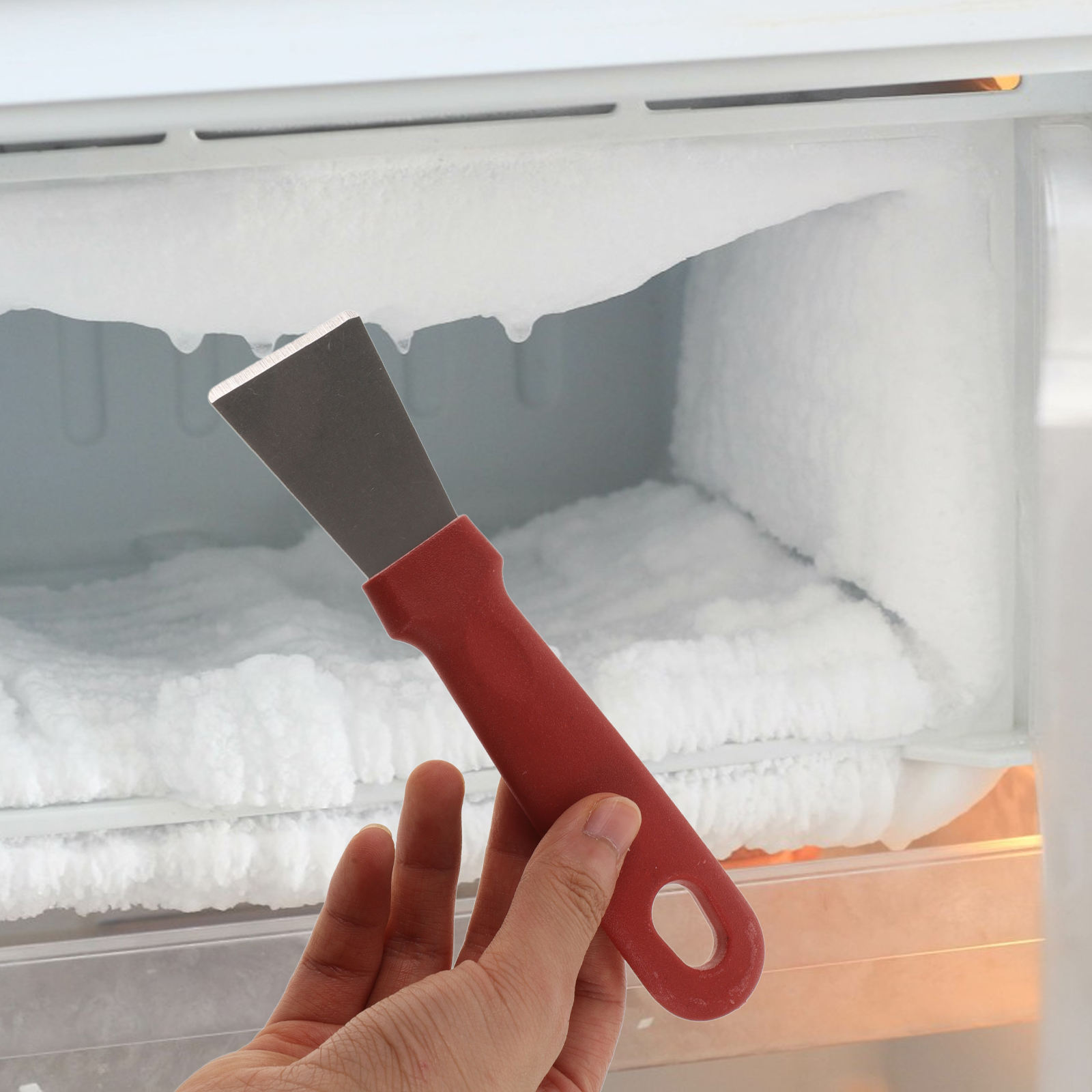 HOMEMAXS Stainless Steel Kitchen Cleaning Scraper Tool for Removing ...