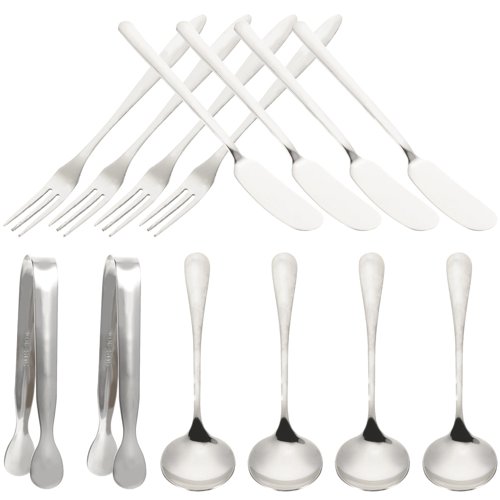 HOMEMAXS Stainless Steel Kitchen Essentials Cheese Spreader Knives Set ...