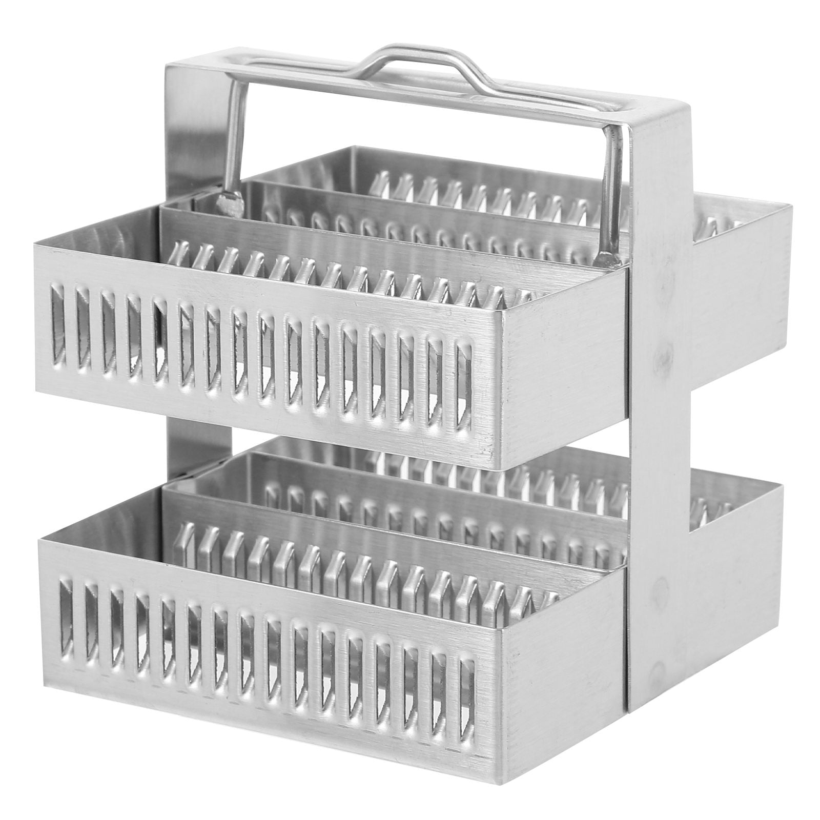 HOMEMAXS Stainless Steel Laboratory Microscope Slide Holder Multi ...