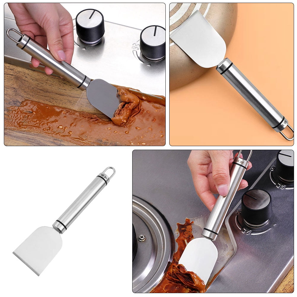 HOMEMAXS Stainless Steel Metal Scraper for Fireplace and Kitchen ...