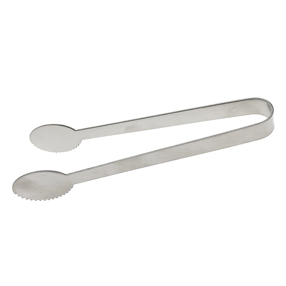 Stainless Steel Mini Cube Sugar Tongs for Home Use Silver Flexible ...