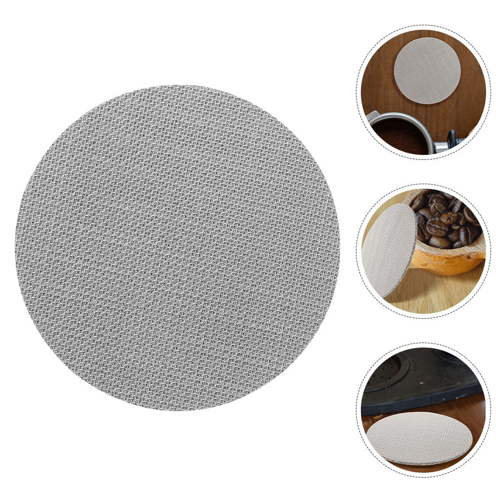 HOMEMAXS Stainless Steel Puck Screen Espresso Filter Basket Mesh Espresso Machine Filter ...