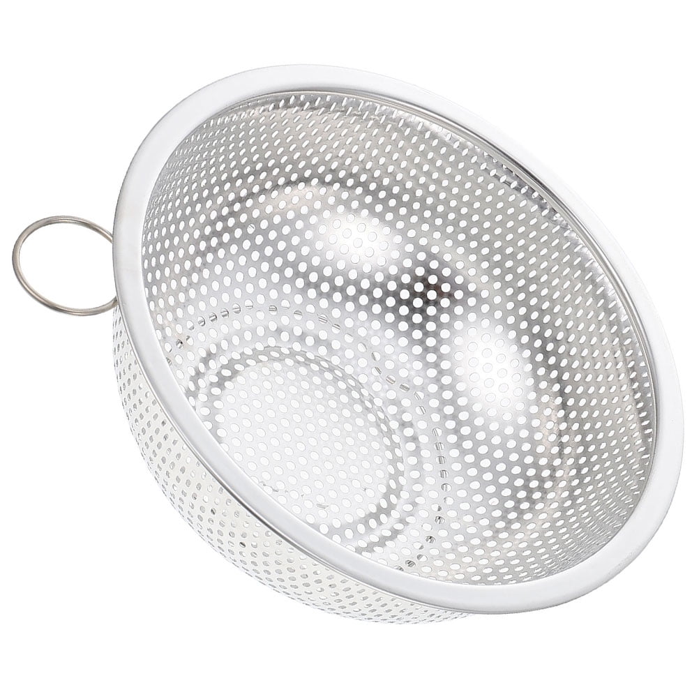HOMEMAXS Stainless Steel Rice Strainer with Fine Mesh for Kitchen Use ...