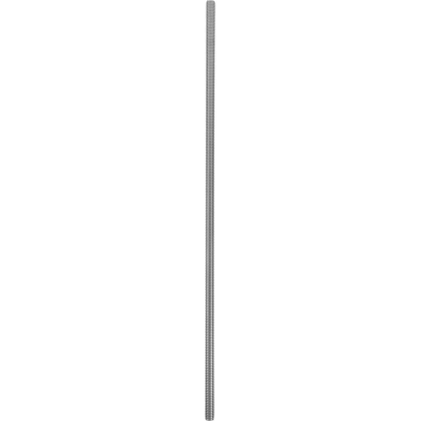 Stainless Steel Screw Rod Threaded Pole Extra Long Spindle Silver ...