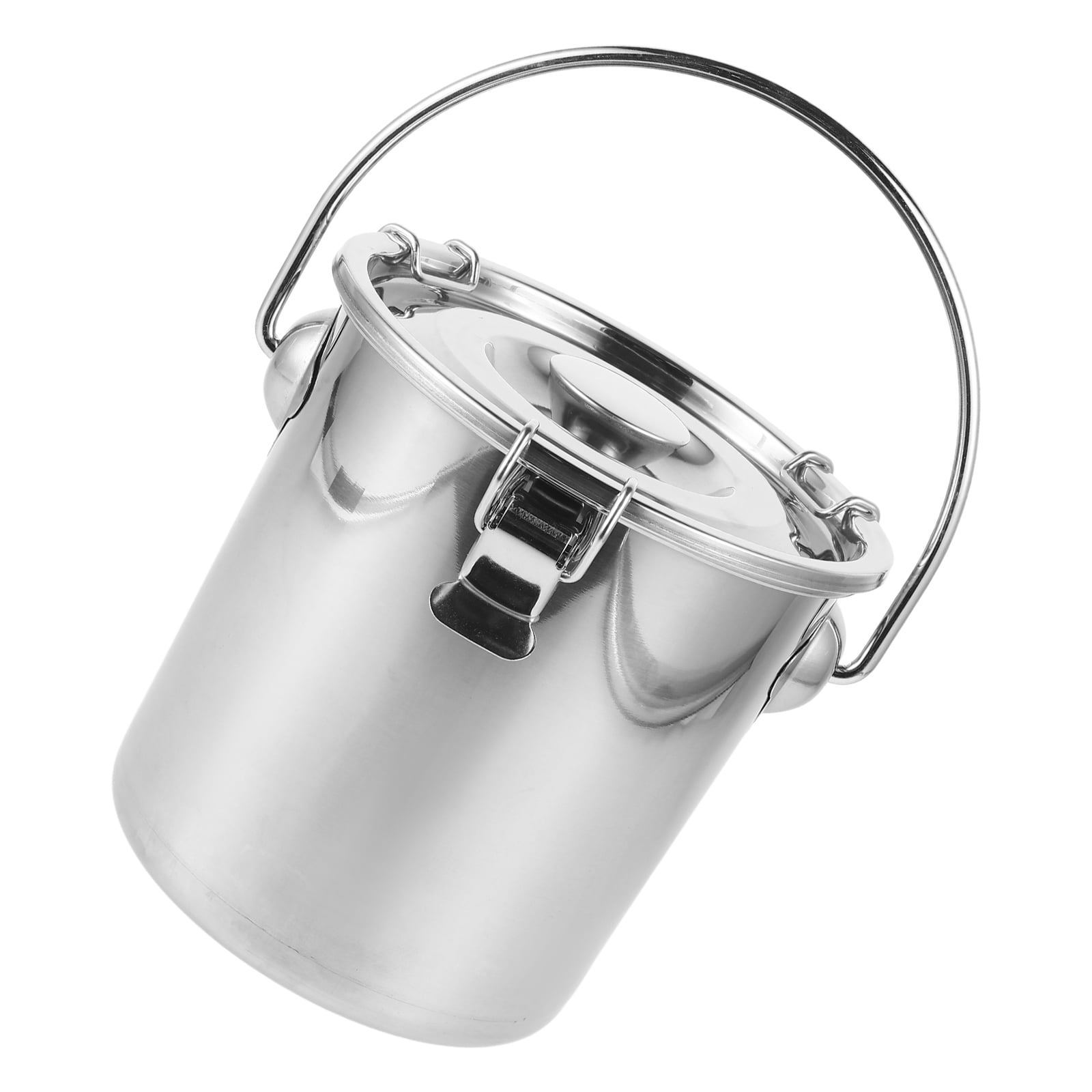 HOMEMAXS Stainless Steel Sealed Bucket Reliable Airtight Container ...