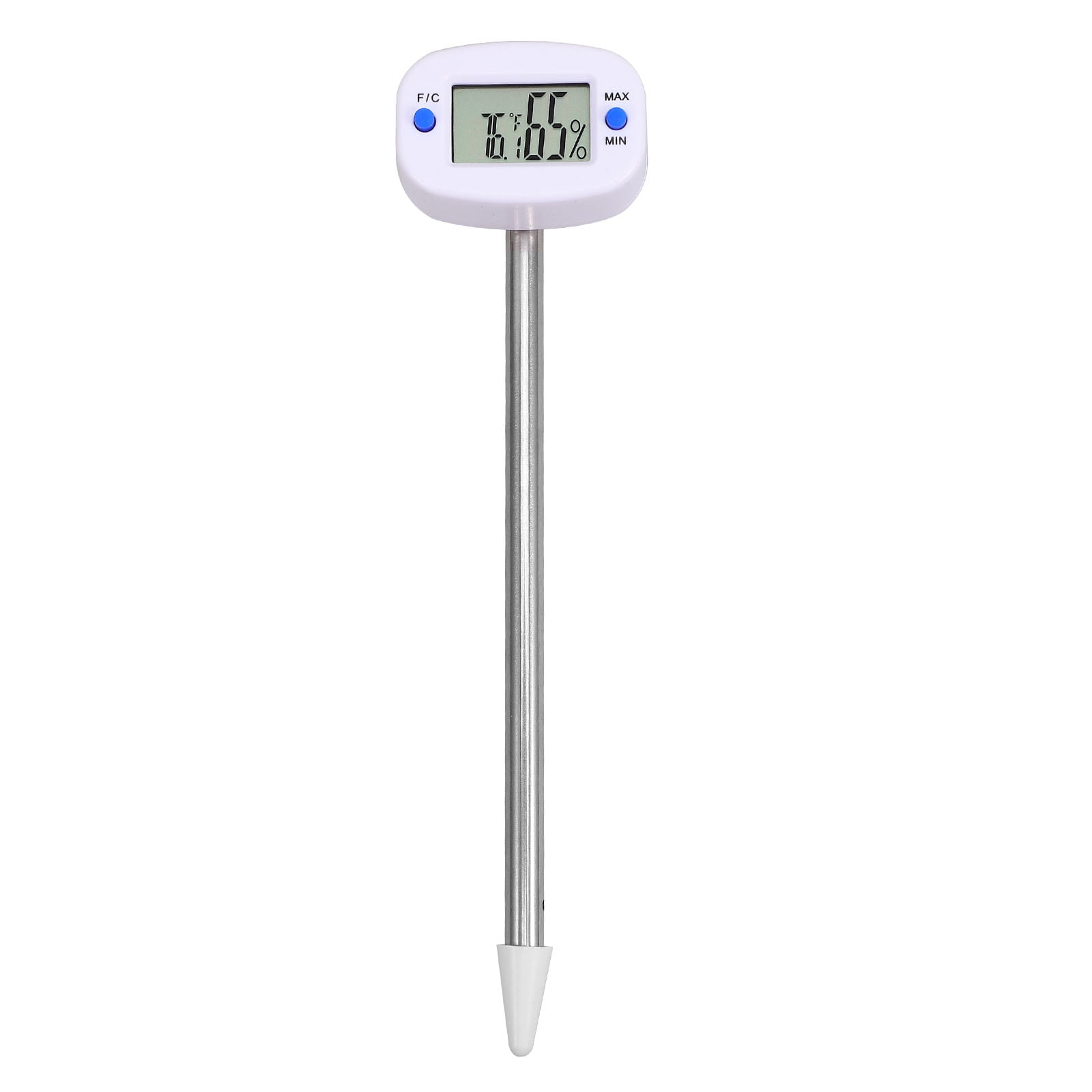 HOMEMAXS Stainless Steel Soil Thermometer Gardening Tool for Measuring ...