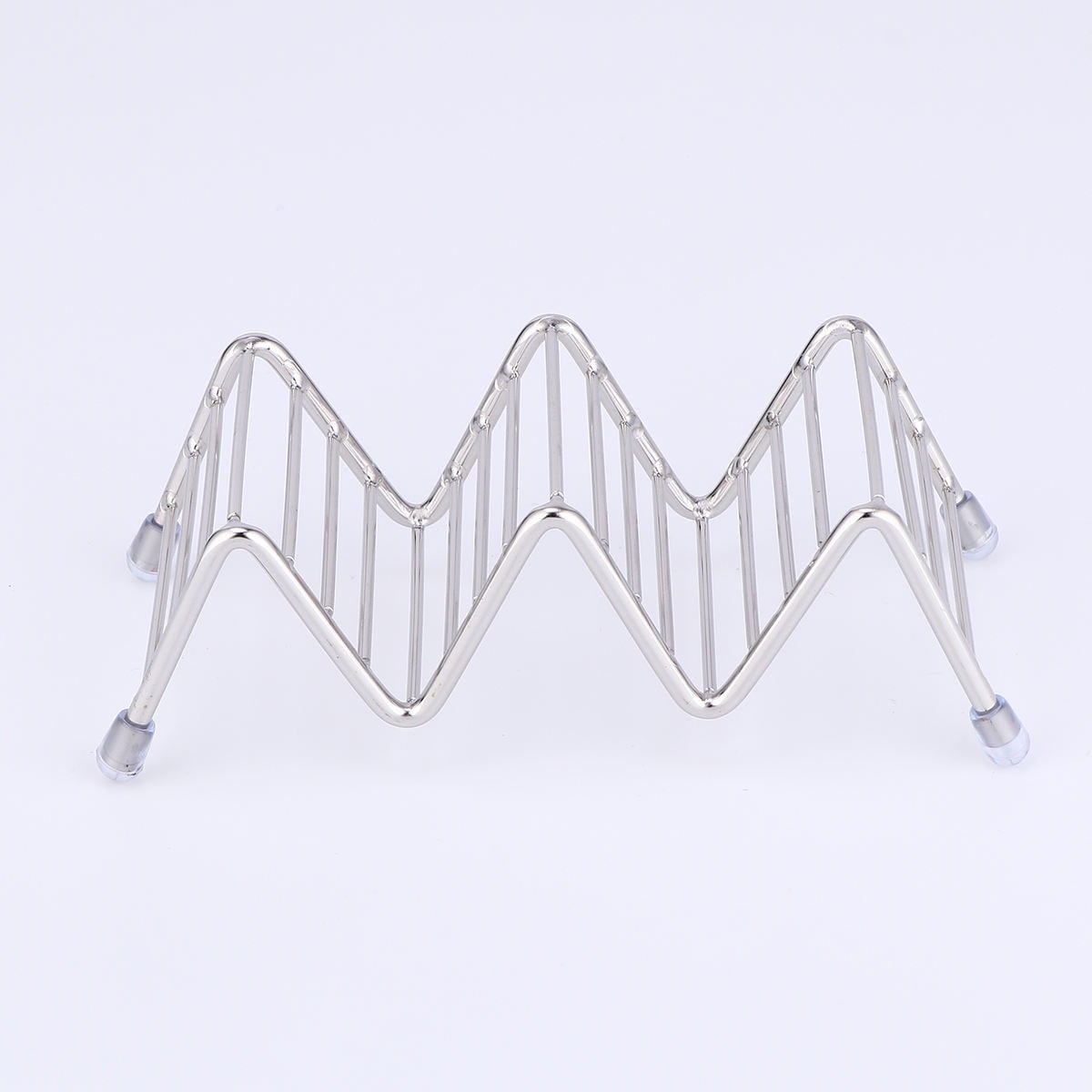 HOMEMAXS Stainless Steel Tortilla Roll Rack Taco Holder with 2 Grids ...