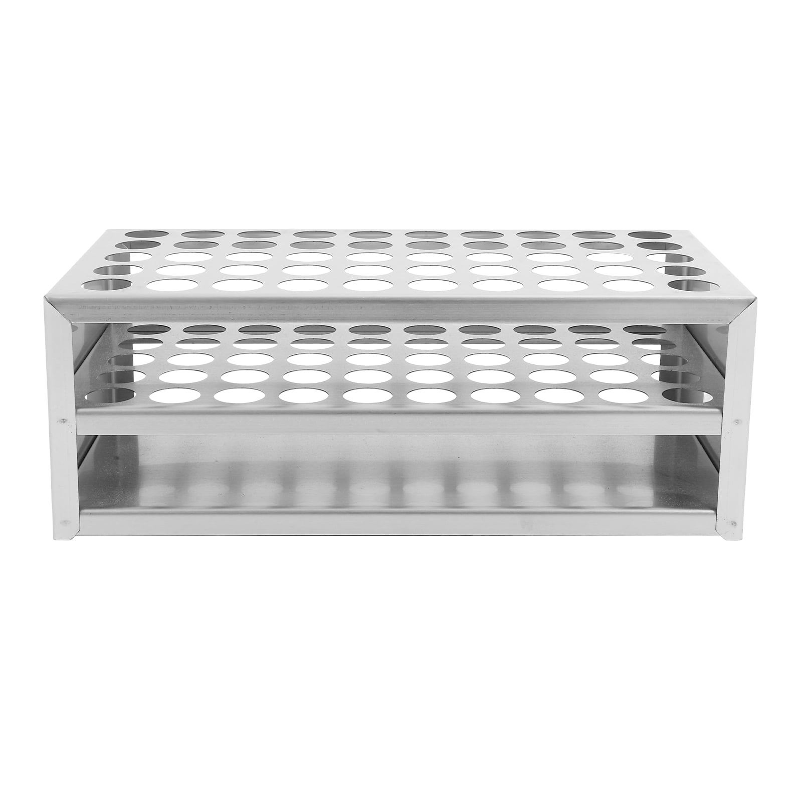 HOMEMAXS Stainless Steel Test Tube Rack for Storage with 50 Slots and ...