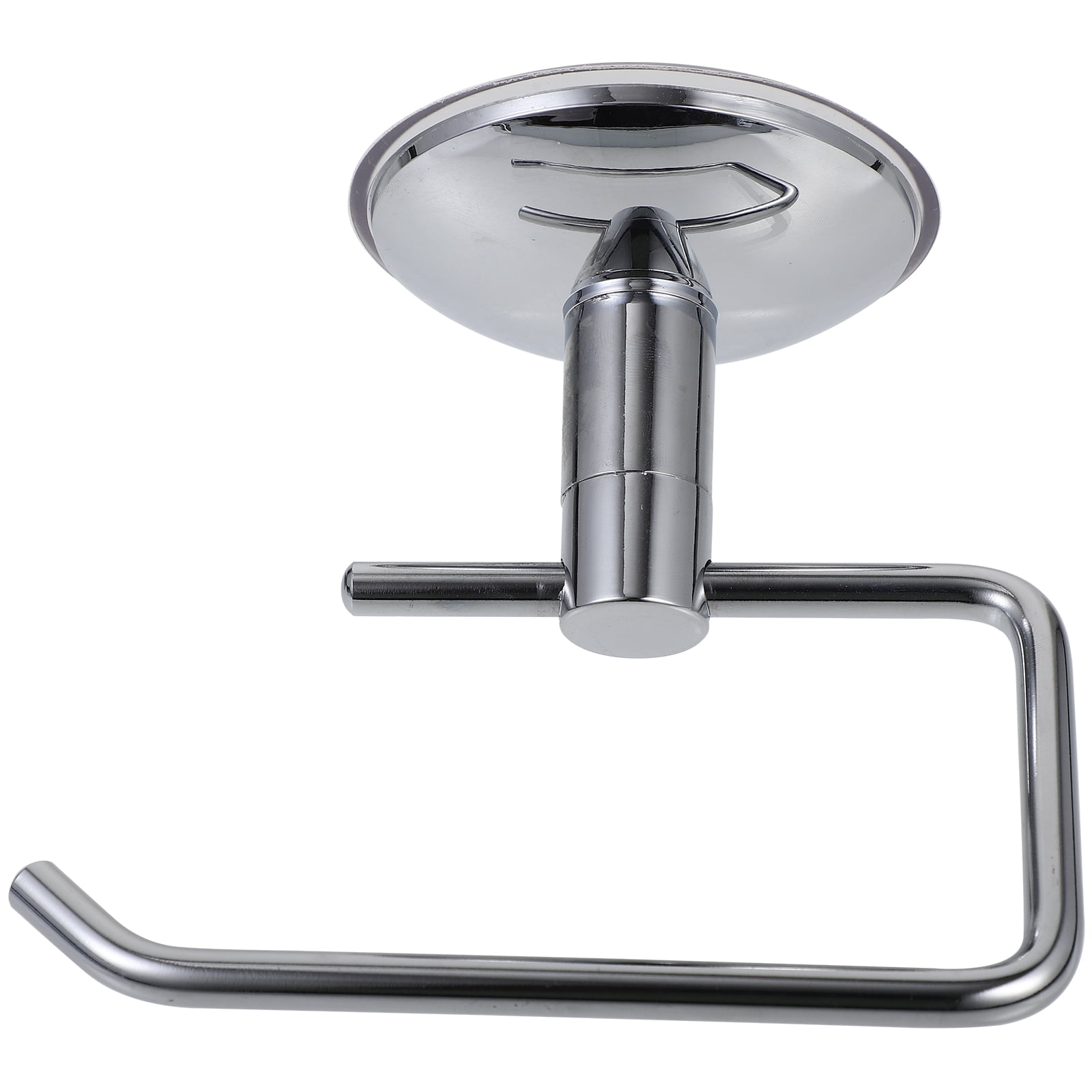 HOMEMAXS Stainless Steel Toilet Paper Wall Rack Strong Suction Cup Roll ...