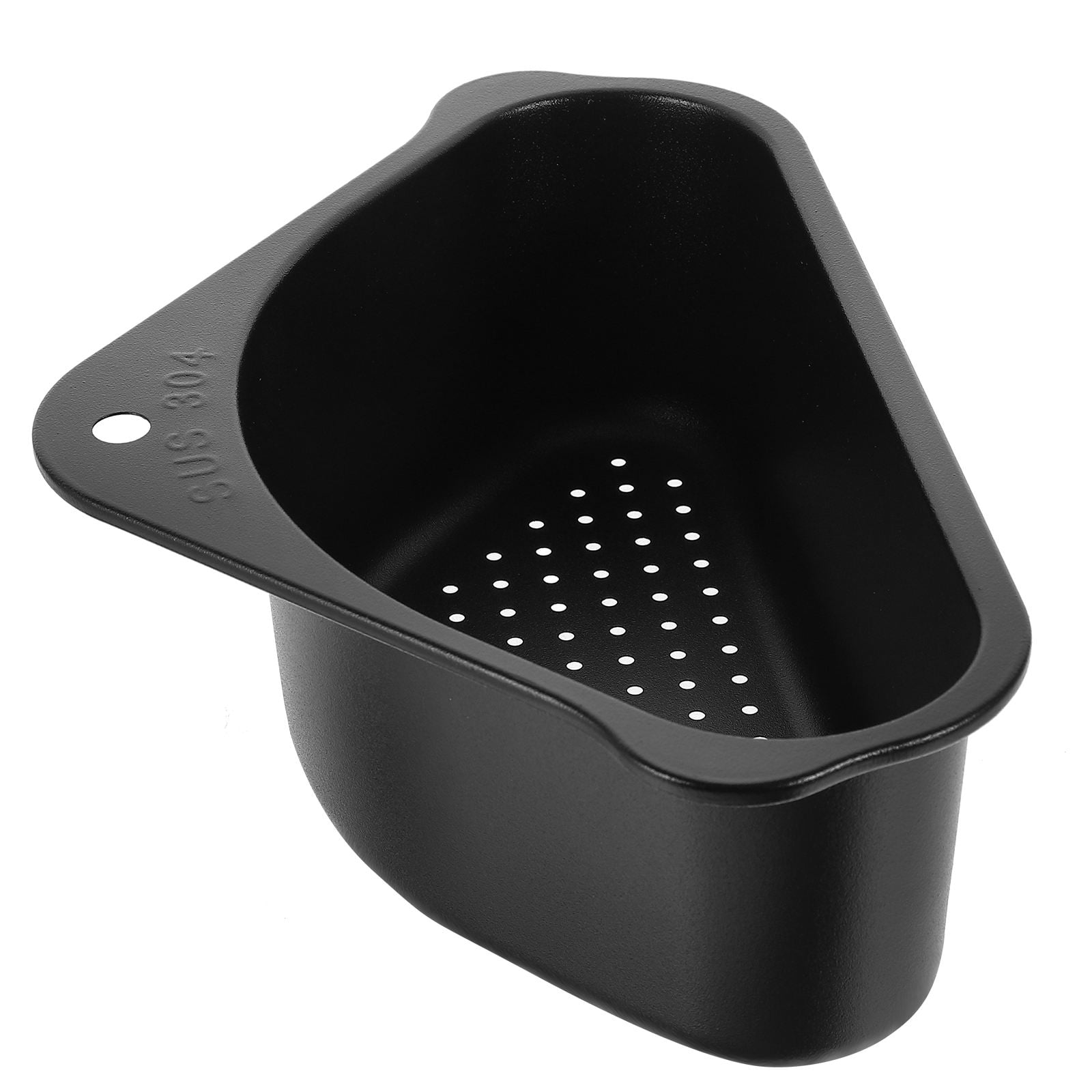 Stainless Steel Triangle Sink Strainer for Home Use Black Easy Clean ...