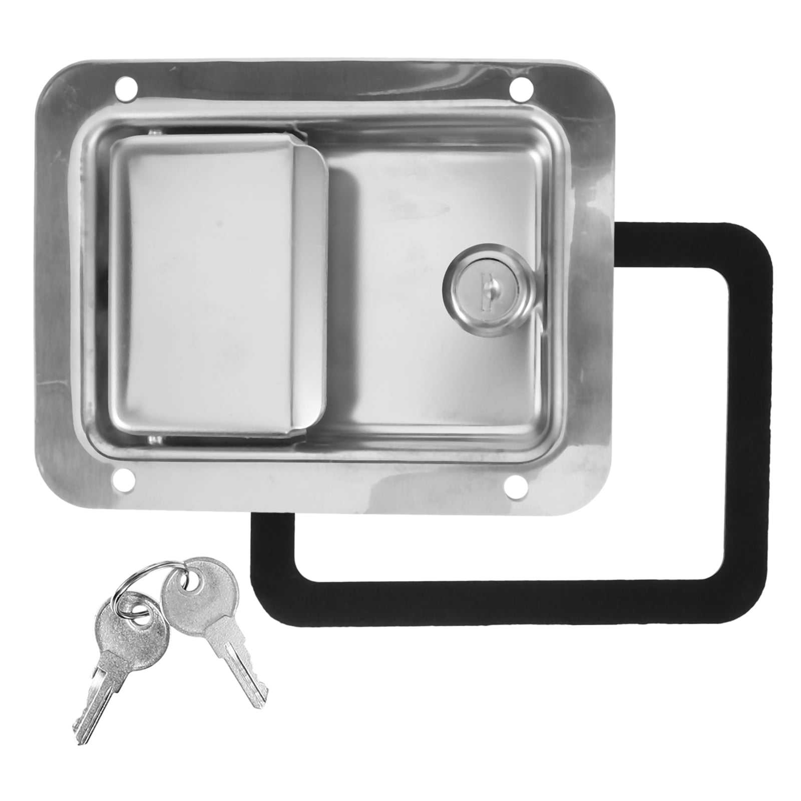 HOMEMAXS Stainless Steel Truck Toolbox Door Lock Panel Lock With Keys ...