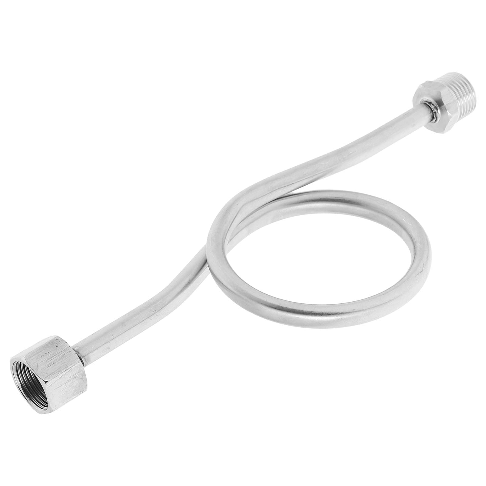 BEADCEST Buffer Pipe Stainless Steel 1Set 9.04X3.42X1.10In - Walmart.com