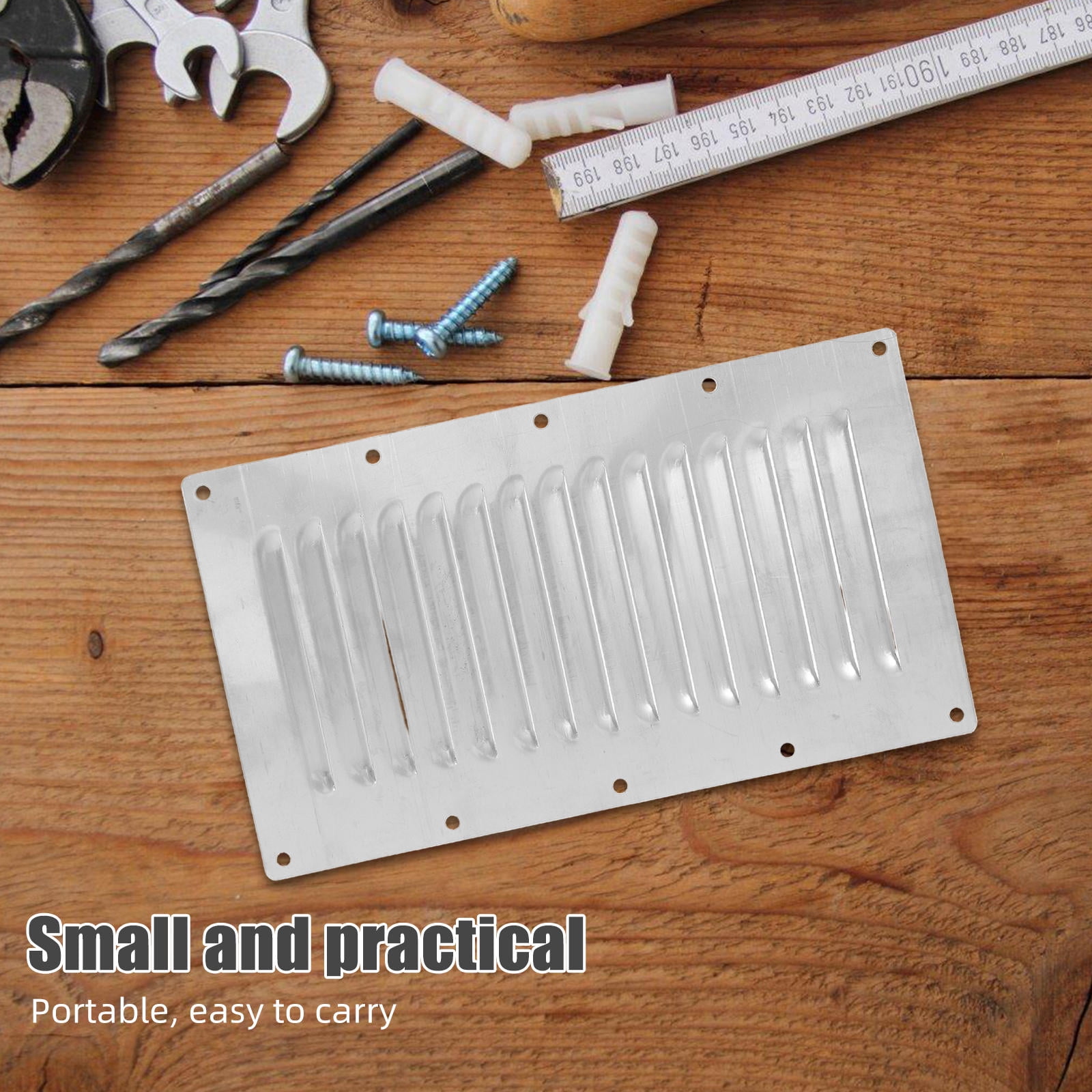 HOMEMAXS Stainless Steel Vent Panel Air Vent Ventilation Cover Exhaust ...