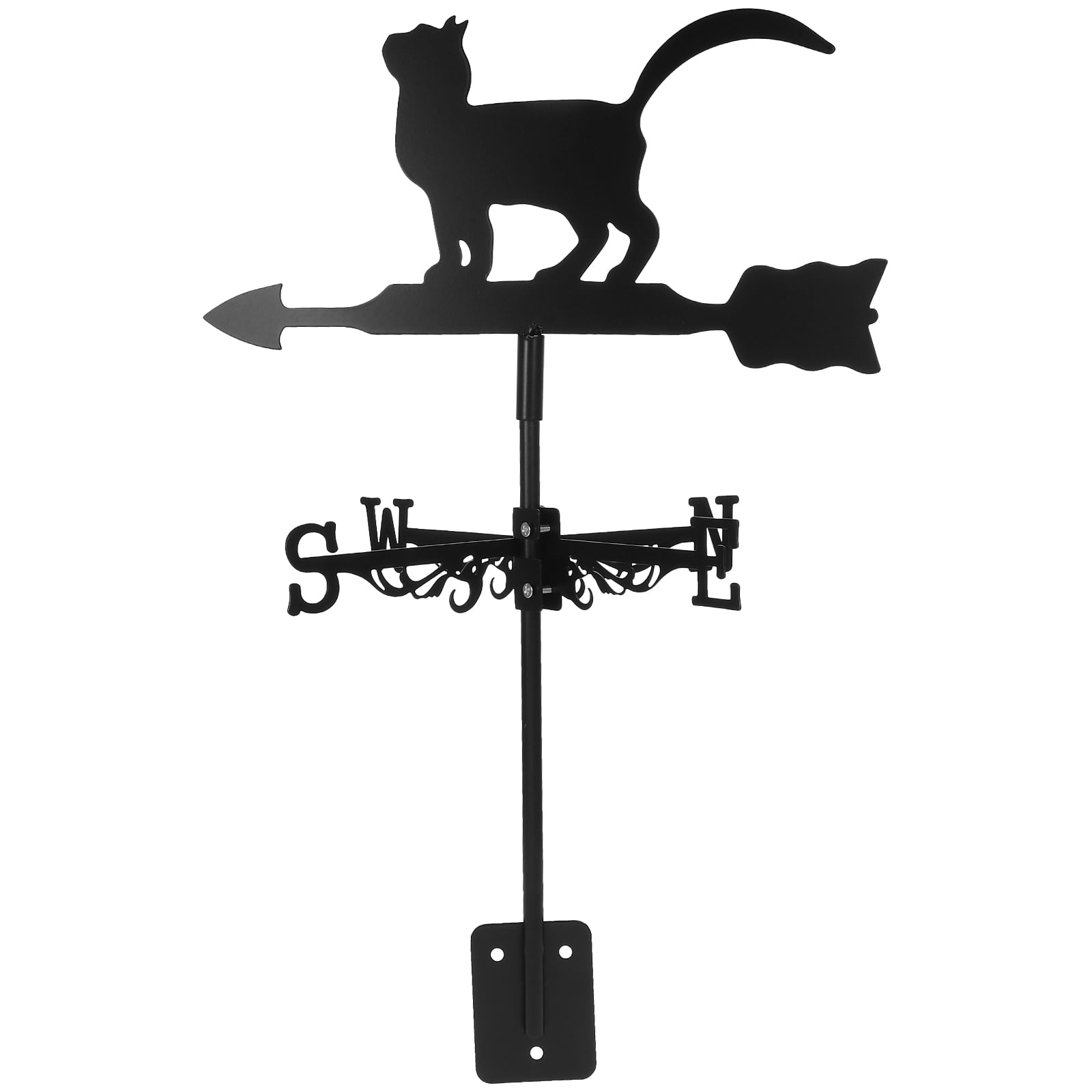 HOMEMAXS Stainless Steel Wind Direction Indicator Garden Decor ...