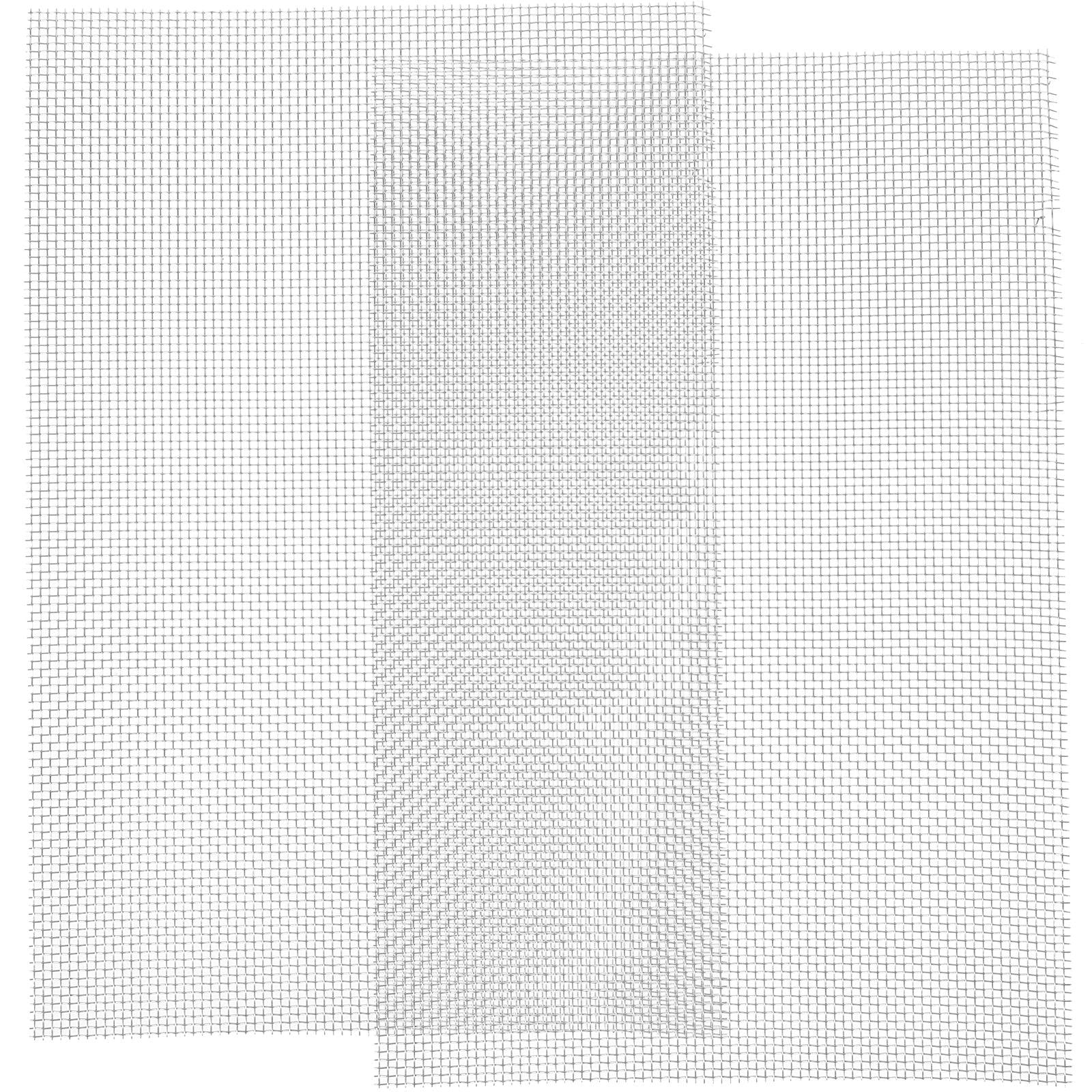 HOMEMAXS Stainless Steel Wire Mesh for DIY Projects and Practical 2 Pcs ...