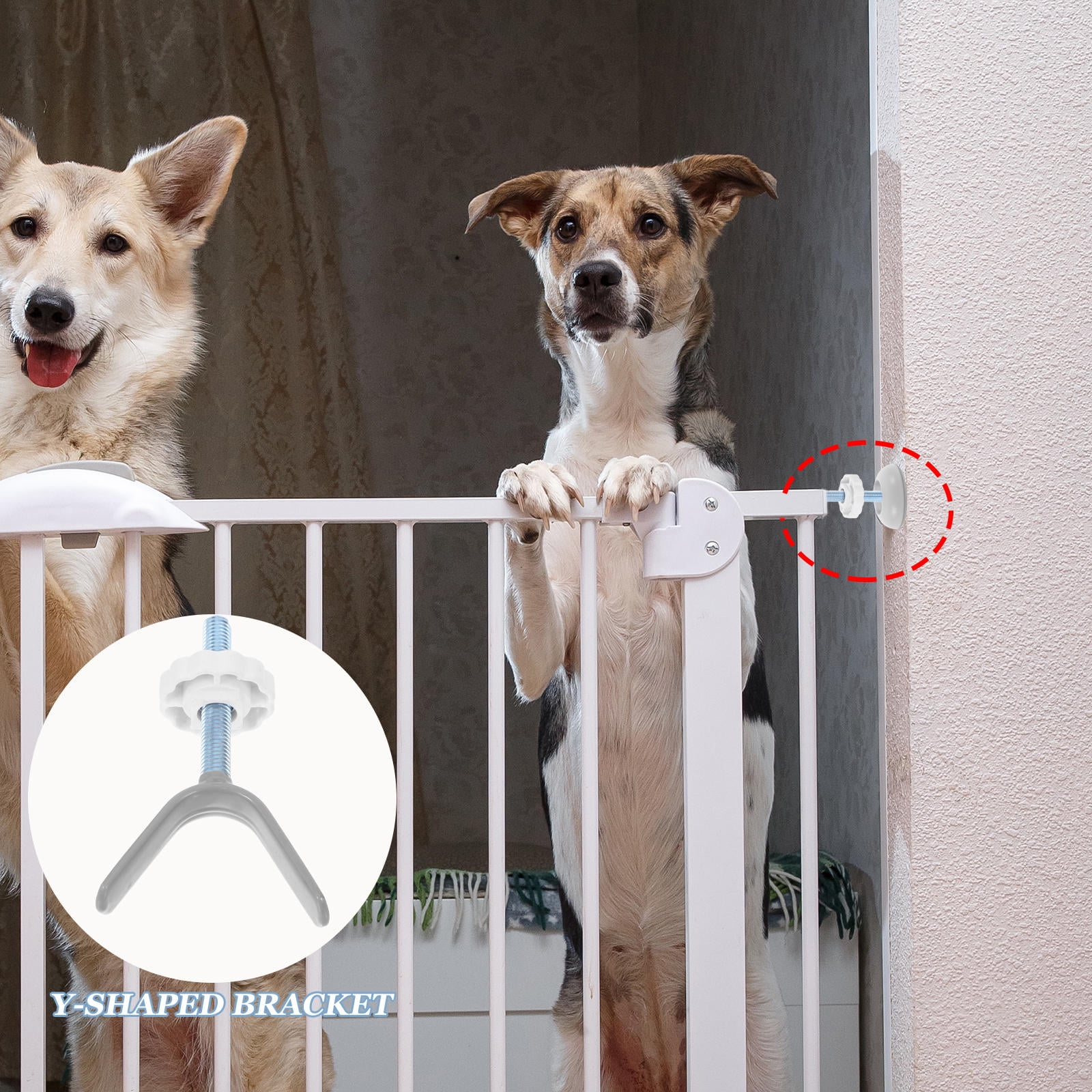 Stair Gate Extension and Mounting Hardware for Baby and Pet Safety Gate ...