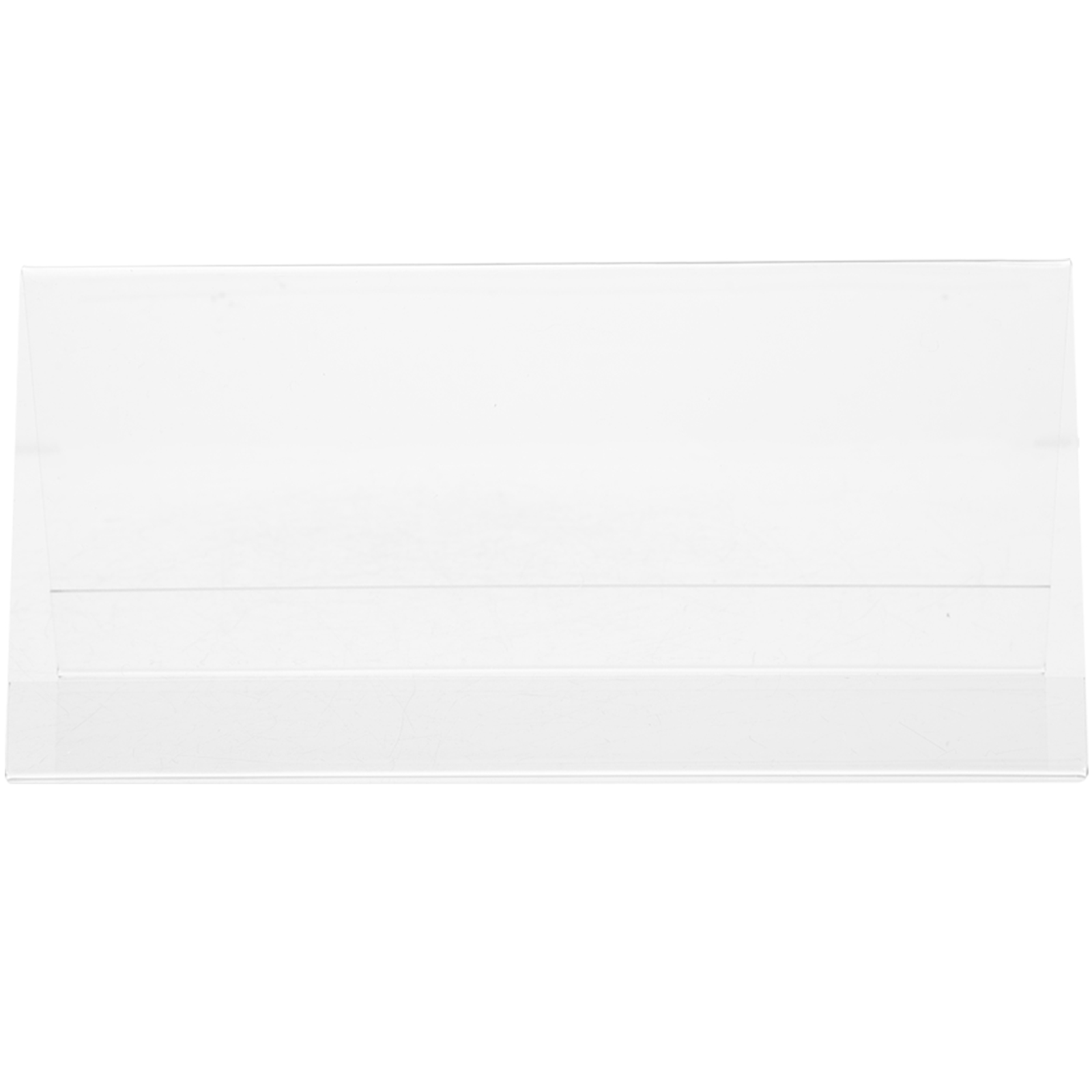 1Pcs Clear Acrylic Triangular Acrylic Sign With Stand for Wedding ...