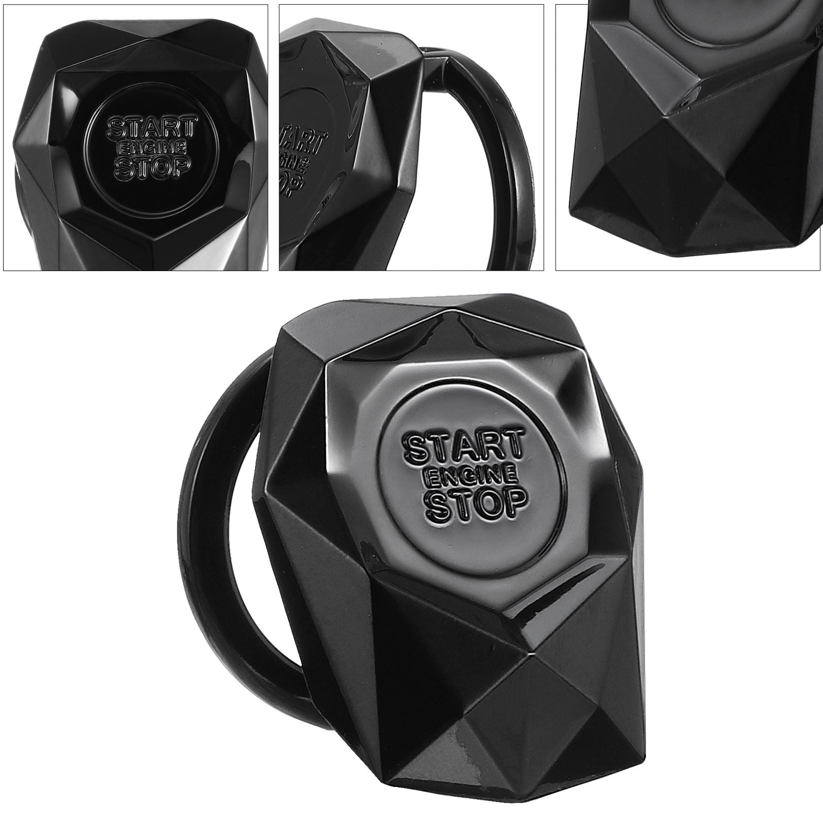 Start Button Cover Engine Stop Switch Universal Car - Walmart.com