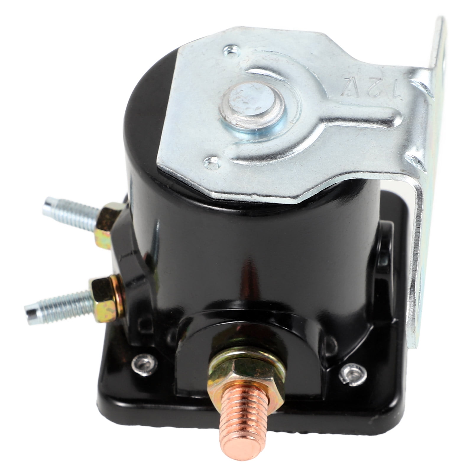 HOMEMAXS Car Starter Solenoid Relay for Car Use Silver Metal 1 Piece ...