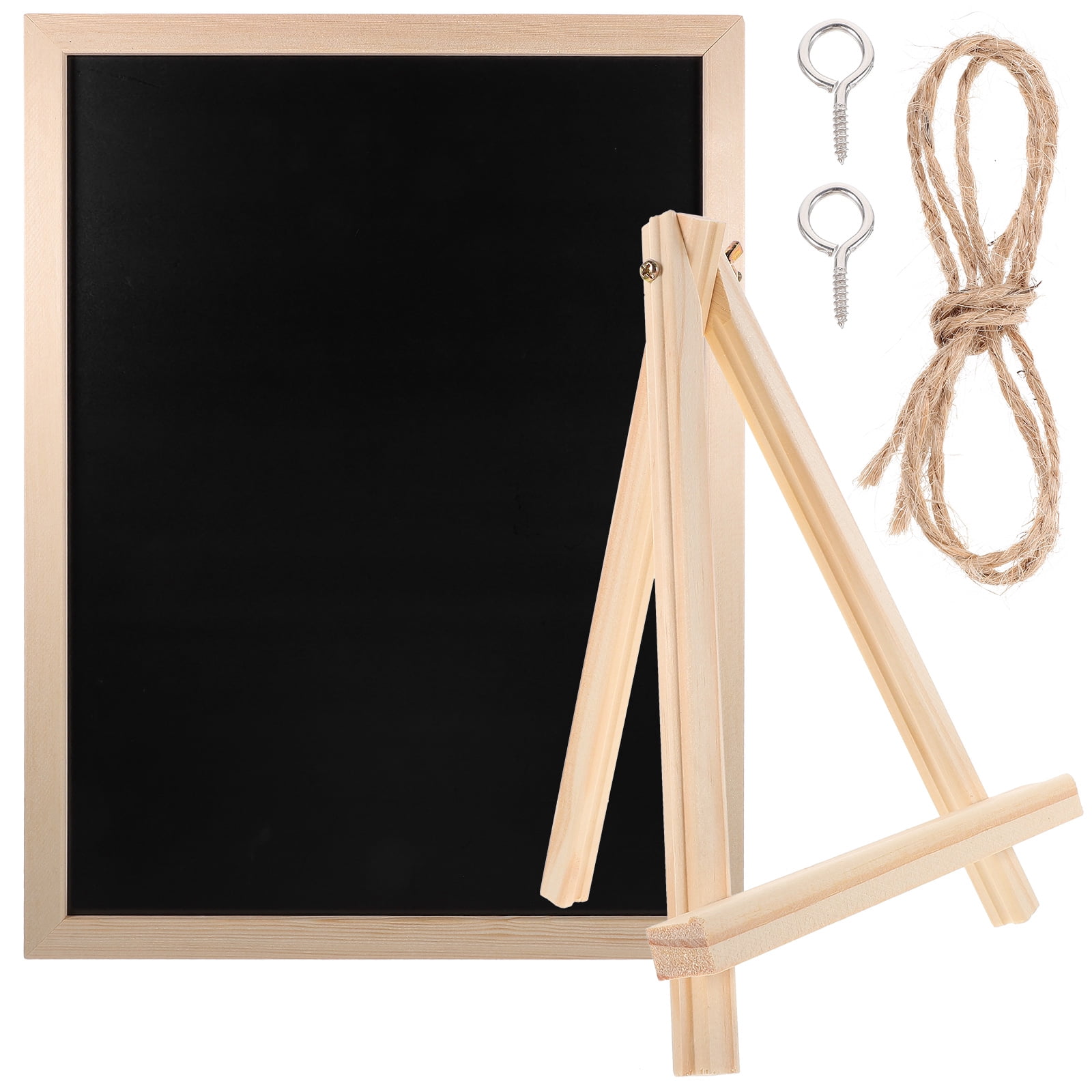 Black Wood Cork Board for Display Small Tools and Accessories on Wall ...