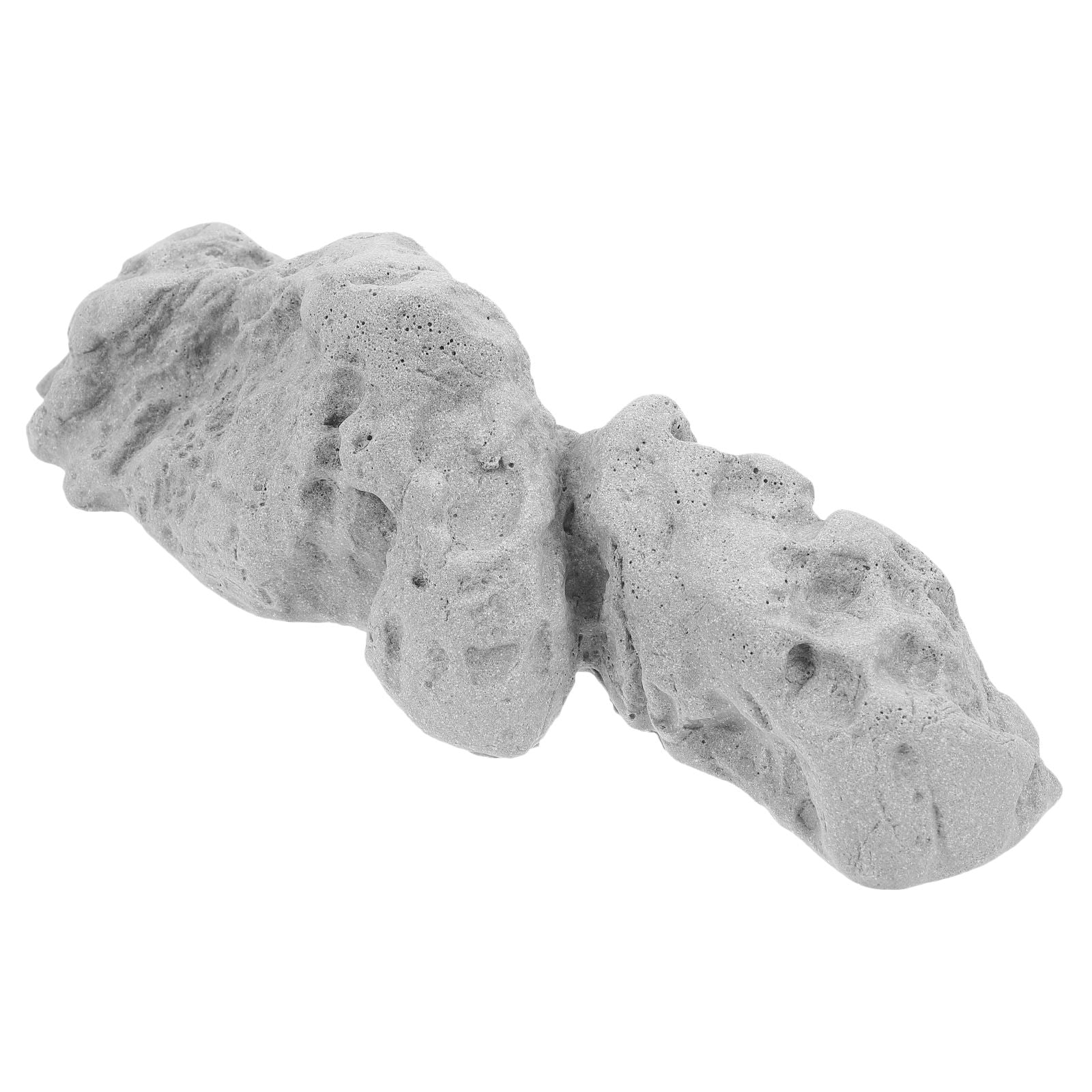 HOMEMAXS Aquarium Stone Decor Grey Sandstone Ornaments for Home Fish ...