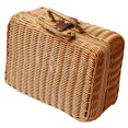 HOMEMAXS Storage Boxes with Lids Imitation Rattan Box 35.00X24.00X12 ...