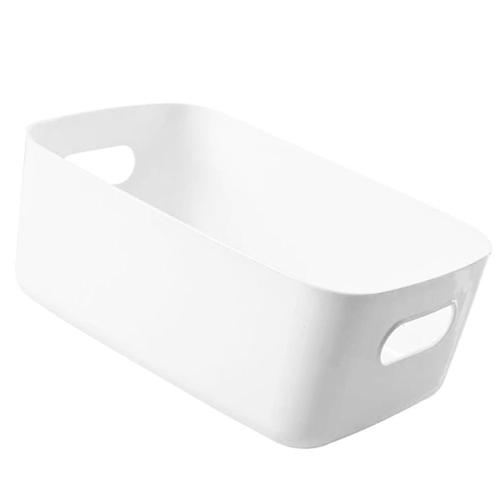 MOKKHNB Small Organizer Box Plastic Rectangular Lightweight Storage ...