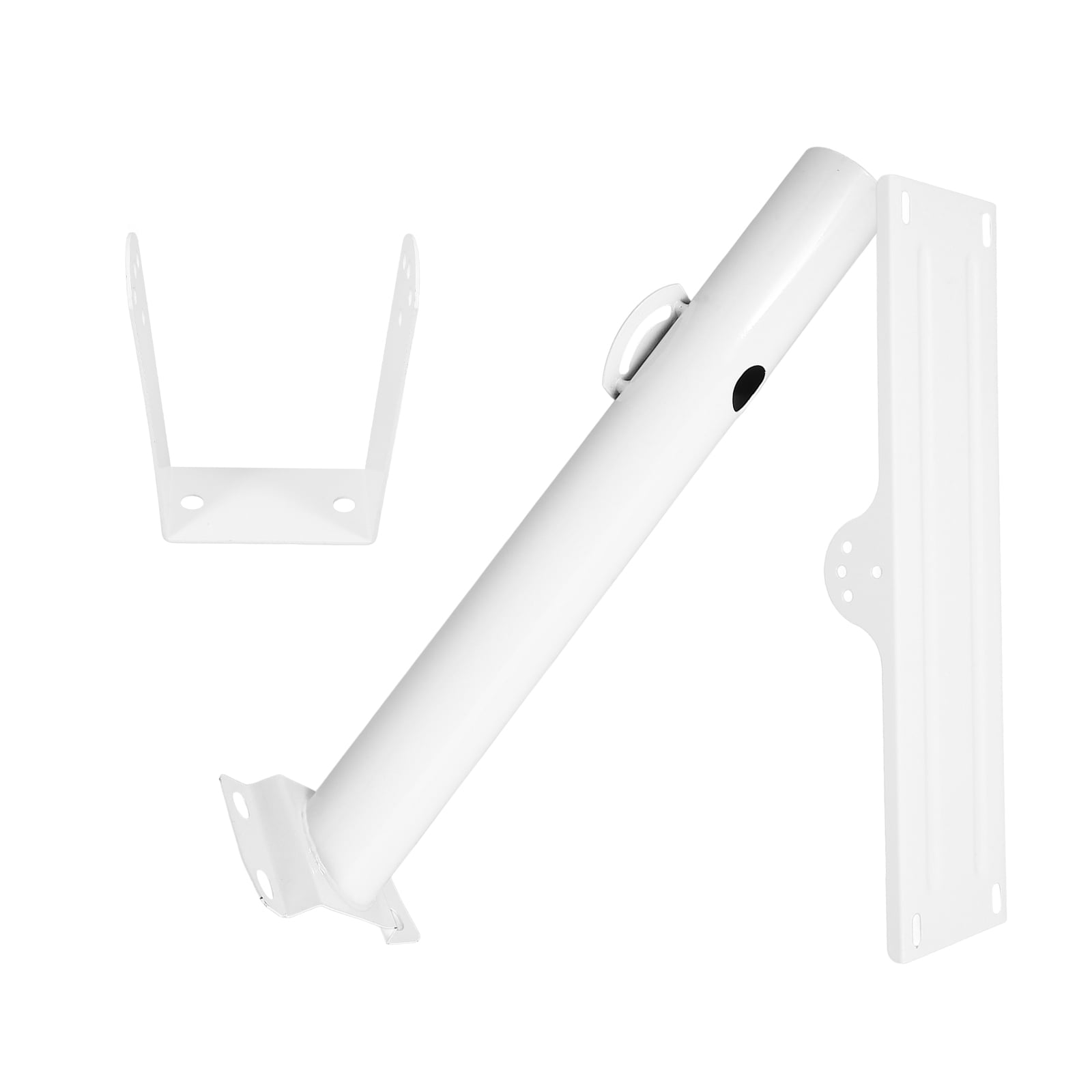 HOMEMAXS Street Light Pole Mounting Bracket Set Without Screw Metal ...