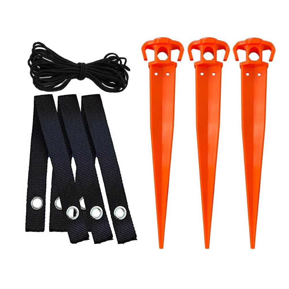 Stump Garden Plant Stakes Tree Stake Kit 28X6.4CM Orange - Walmart.com