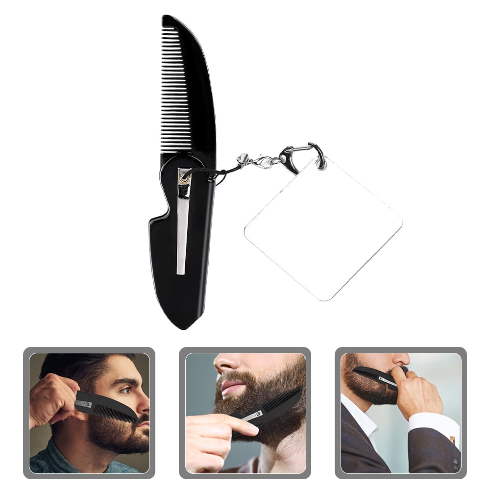 HOMEMAXS Styling for Men Accessory Folding Comb Keychain Practical Sturdy - Walmart.com