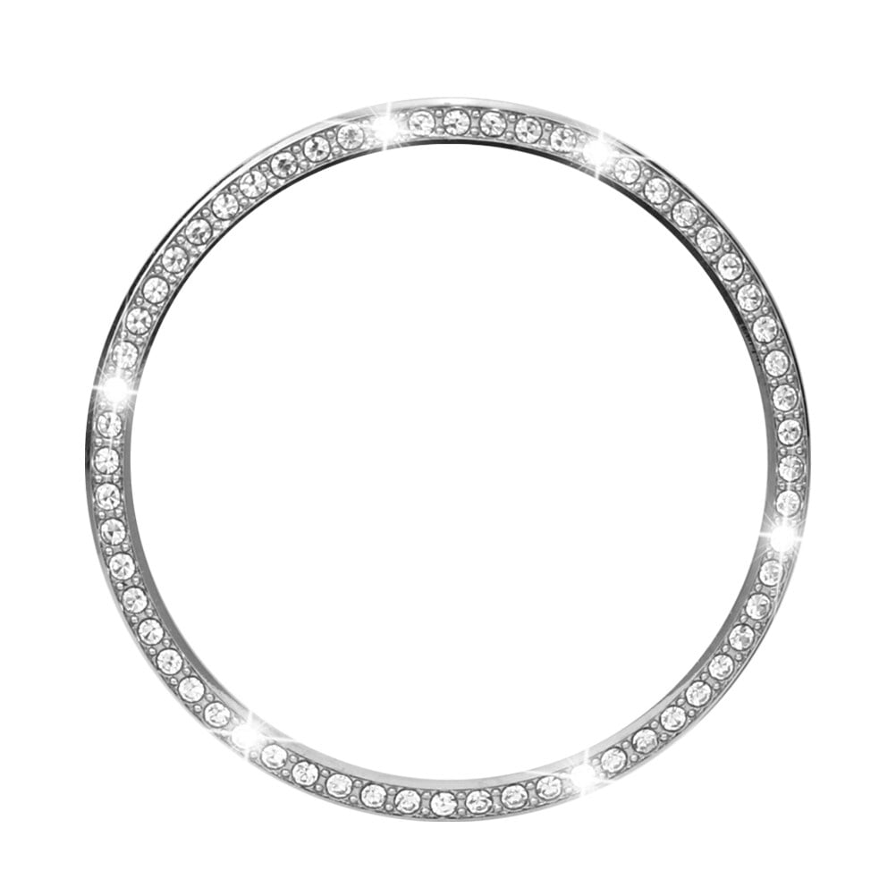 HOMEMAXS Stylish Bling Watch Bezel Ring for Watch 4 42mm Silver Metal ...