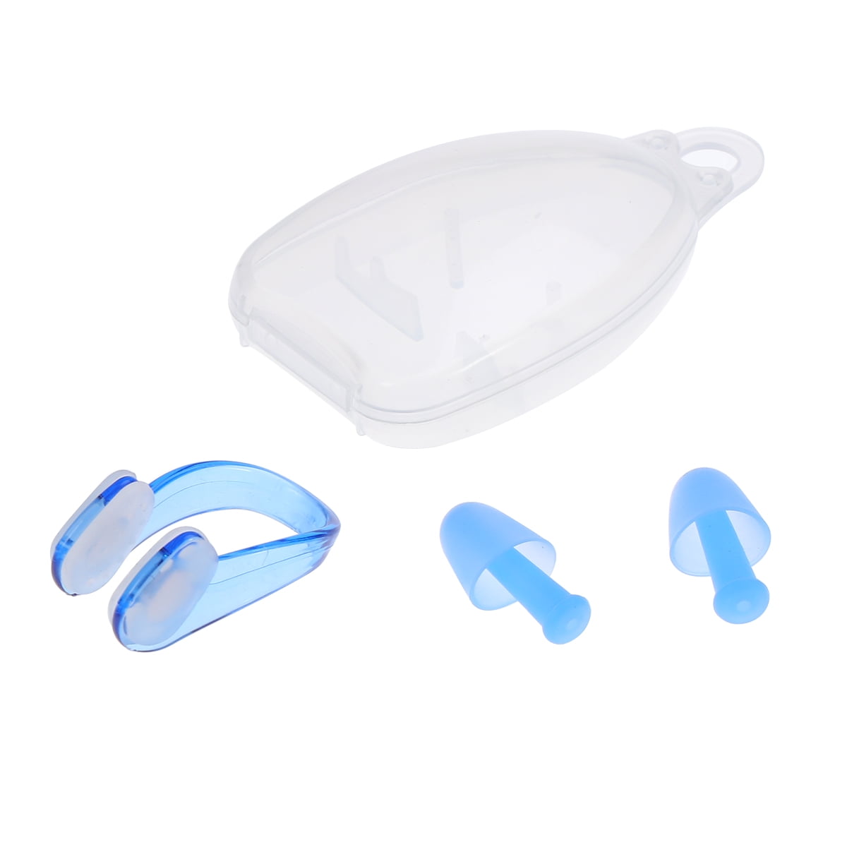 HOMEMAXS Swimmer Nose Clips Swimming Nasal Plugs Silica Ear Protector ...