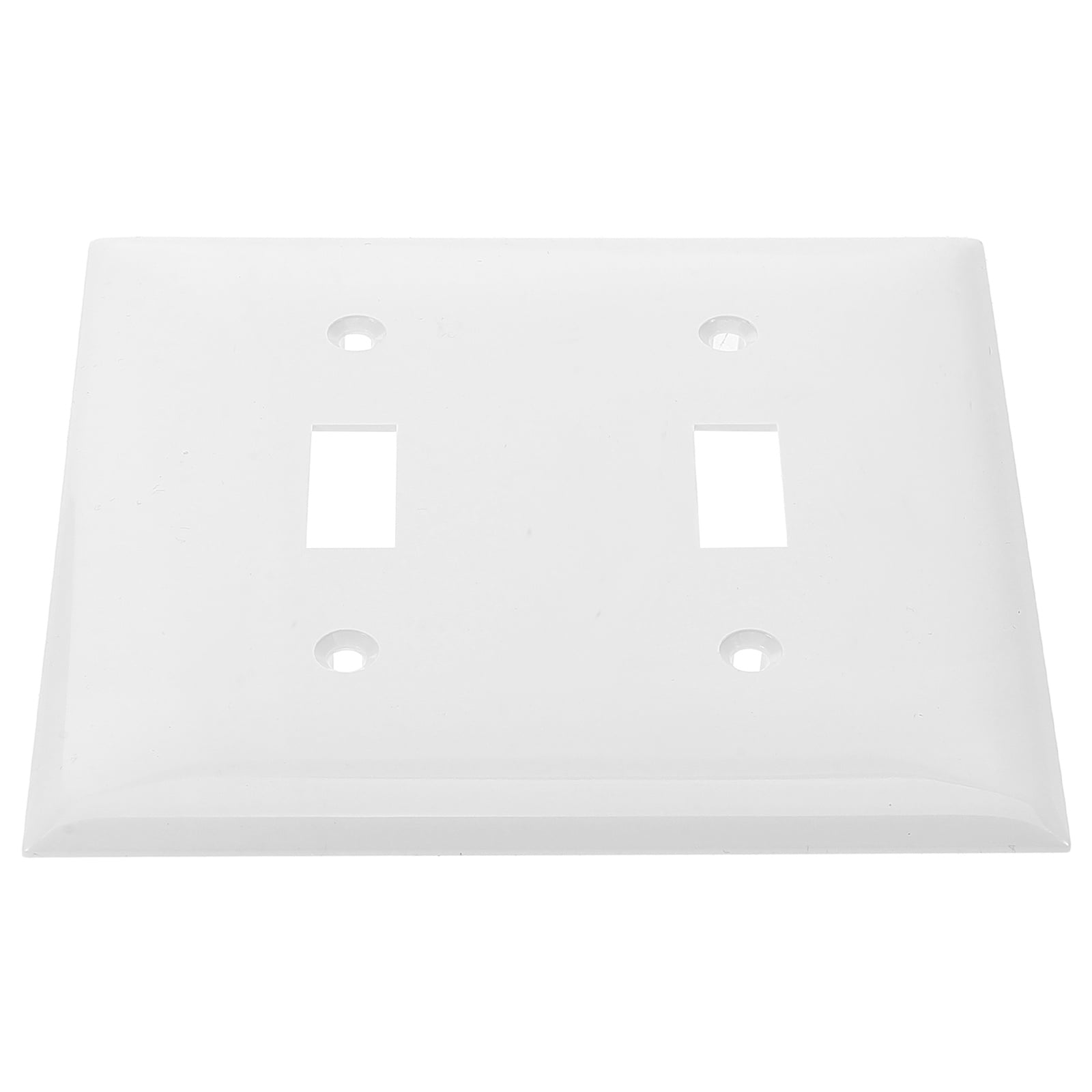 HOMEMAXS Switch Panel Stopper Two Wall Plate Cover Triple Baby White ...
