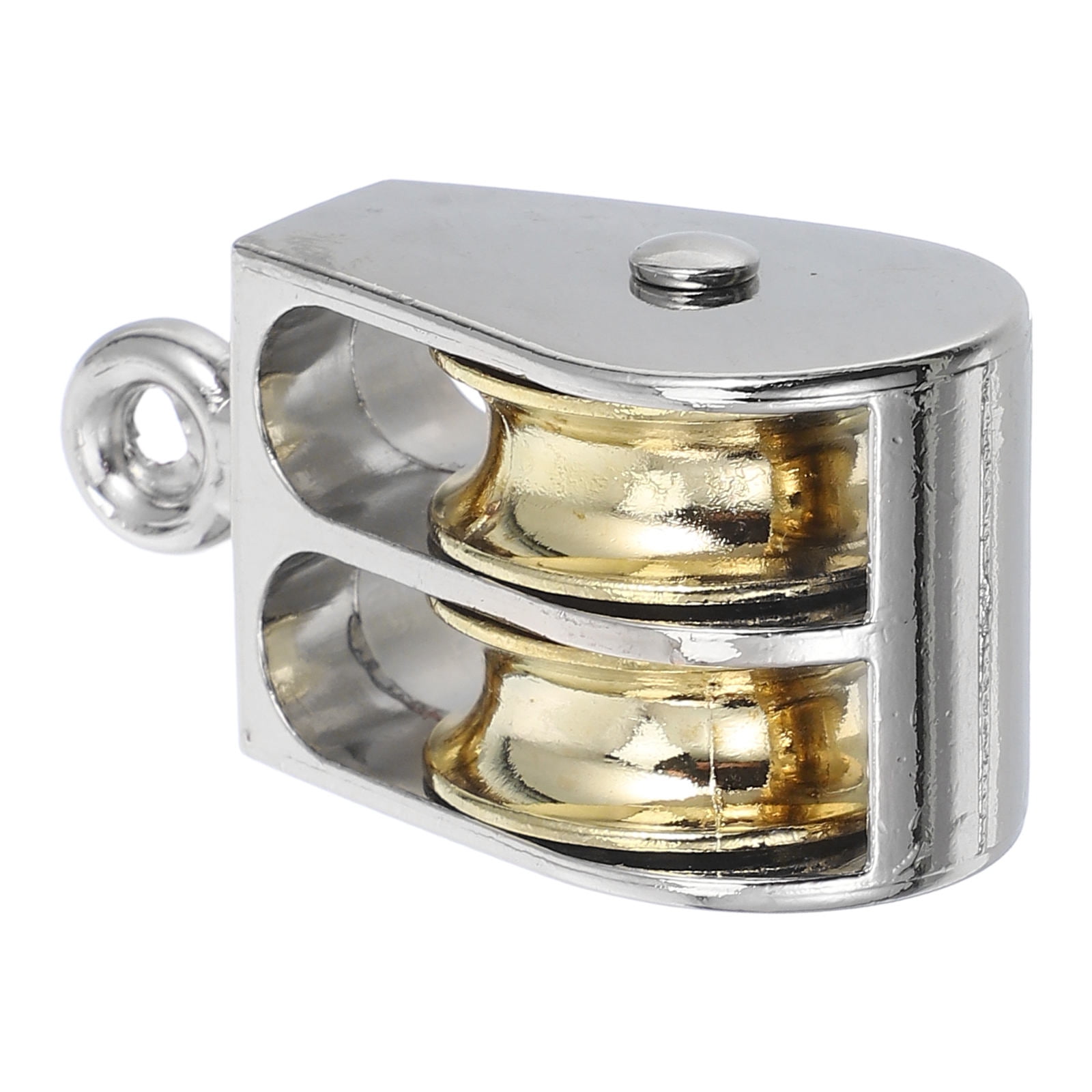 HOMEMAXS Swivel Lifting Pulley Bearing Heavy Duty Roller Wire Gym Wheel ...