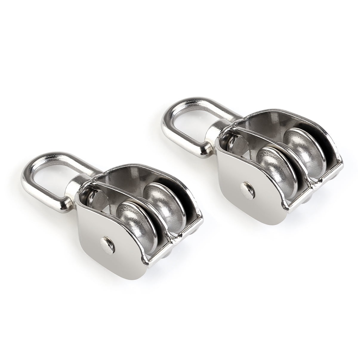 Swivel Stainless Steel Pulley Pulley Rotation Silver - Walmart.com