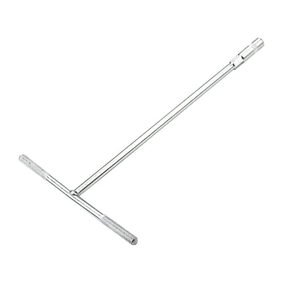 T Handle Socket Wrench Tool for Repair Use Made of Metal Silver Color ...