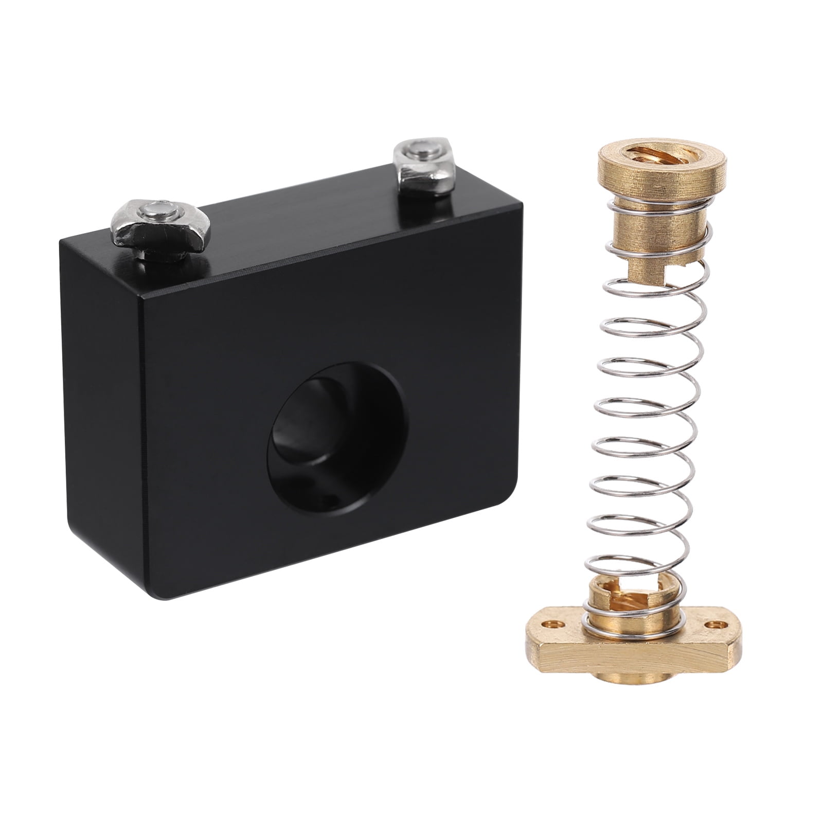 HOMEMAXS T8 Lead Elimination Gap Nut Spring Threaded Clamp Nozzle Black ...