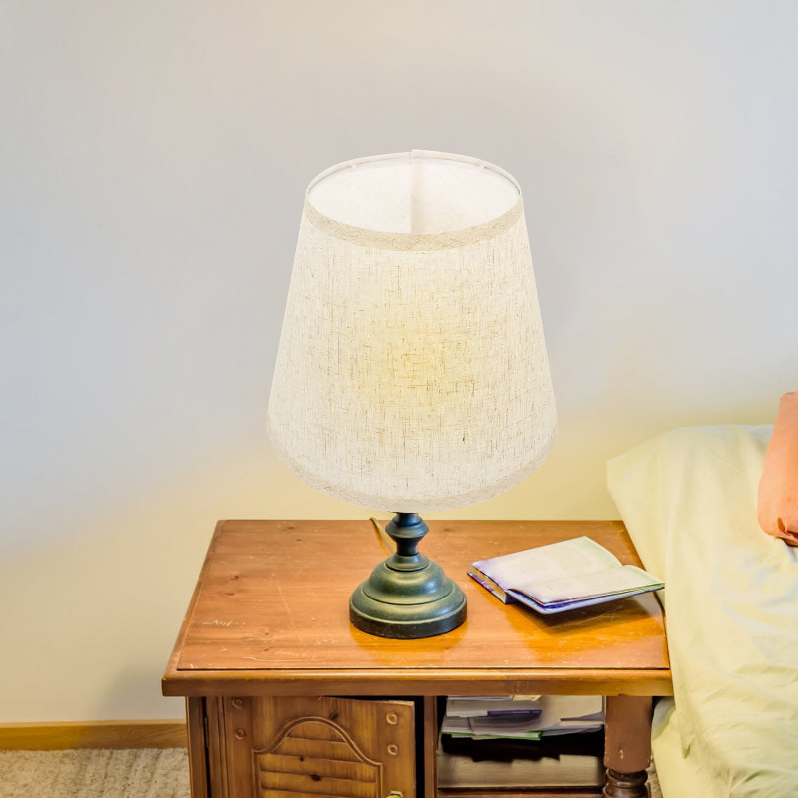 HOMEMAXS Table Lamp Shades Only Decorative Lampshade Linen - Walmart.com