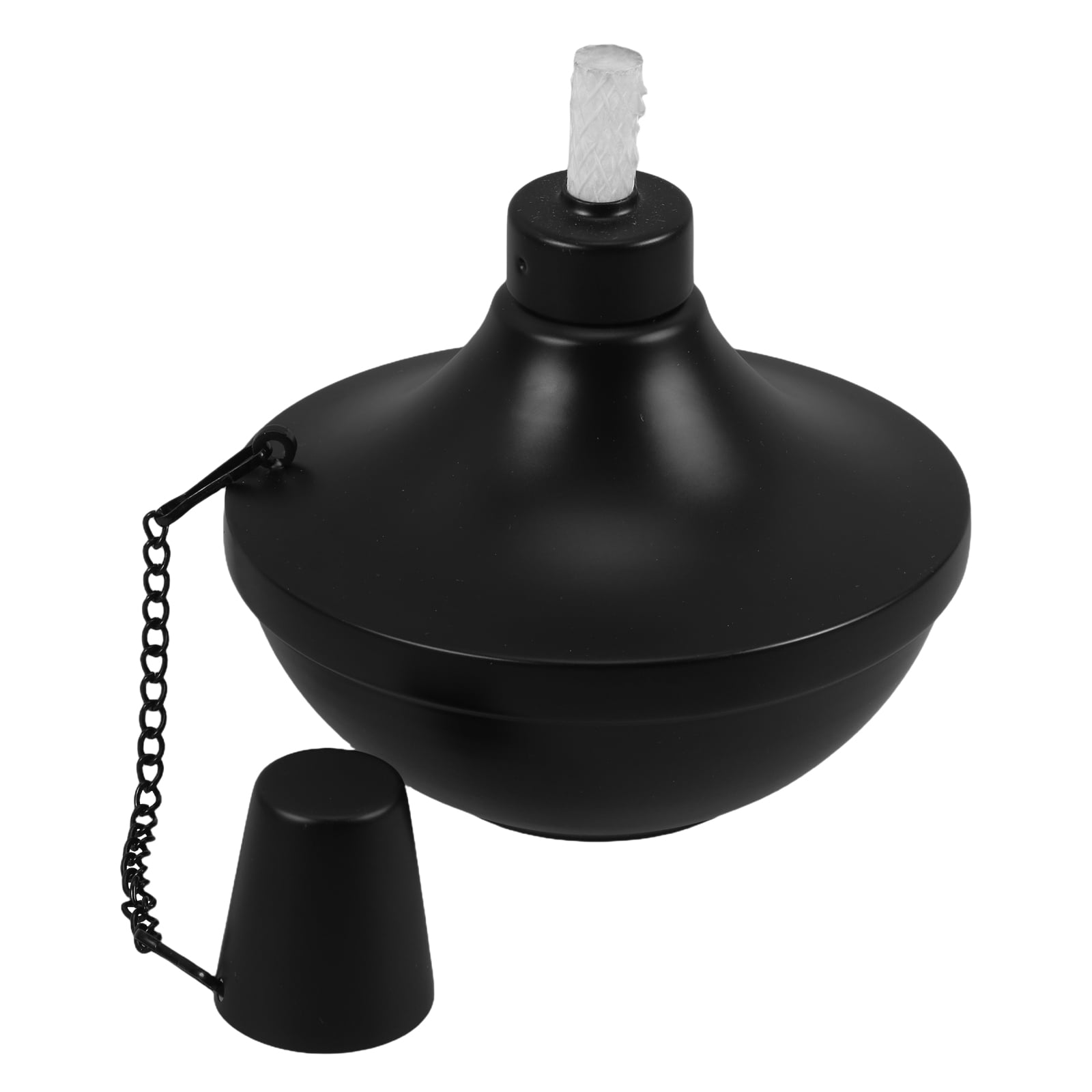 2pcs Refillable Torch Lantern Metal Tabletop Tiki Torch for Oil Lamp ...