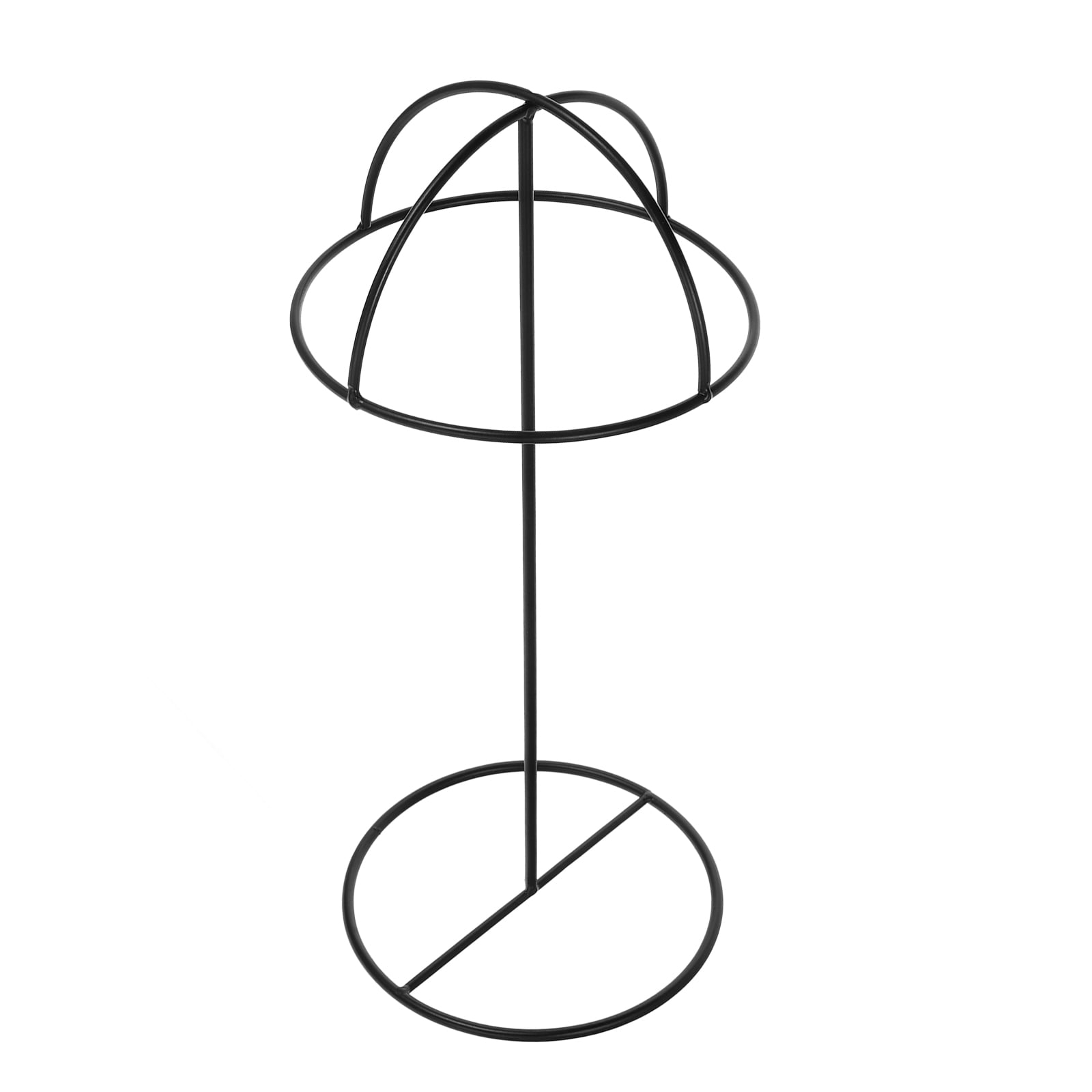 Metal Hat Display Stand with 1 Set Hat Storage Rack for Retail Desktop ...