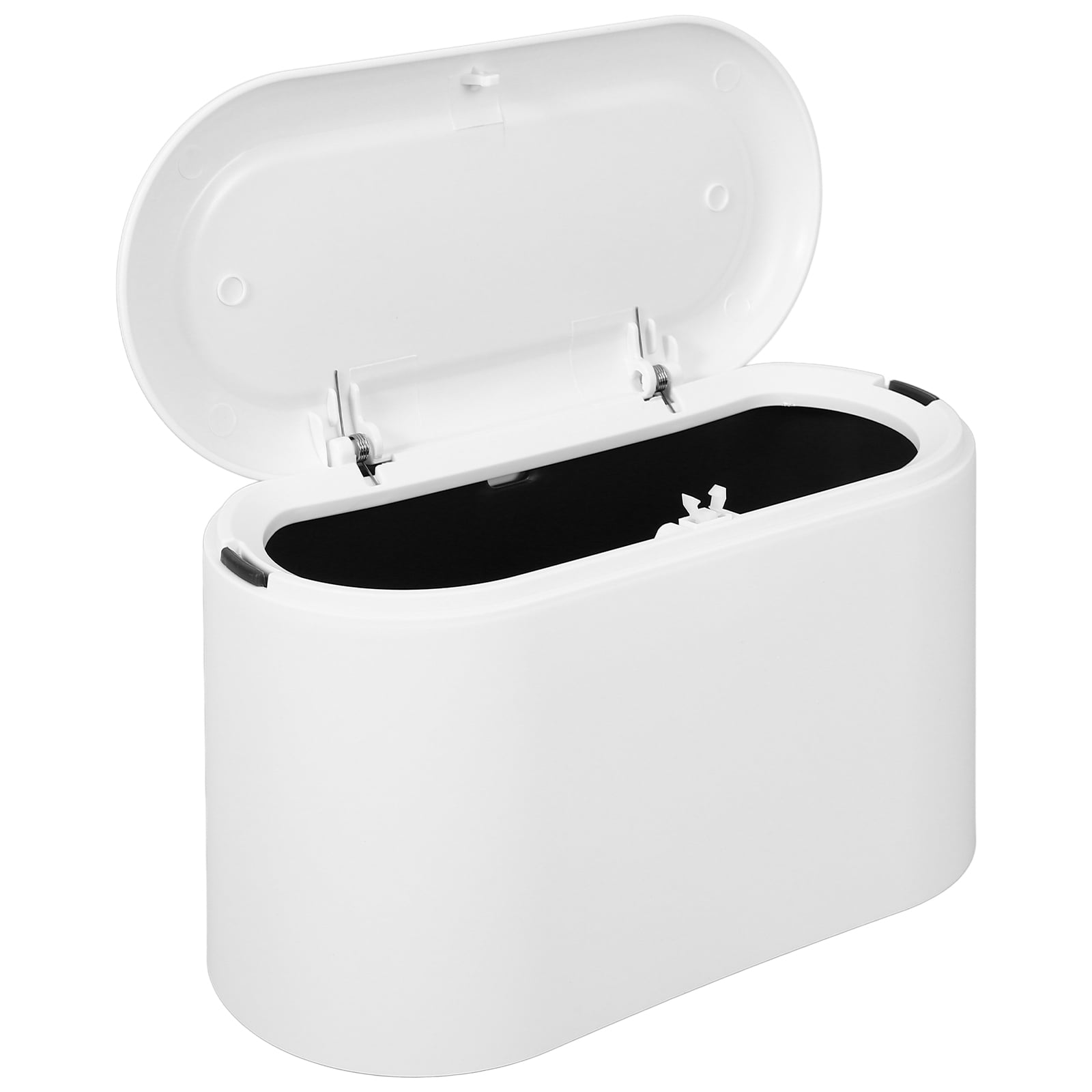 HOMEMAXS Tabletop Waste Bin Lid Garbage Can Mini Trash for Desk Office ...