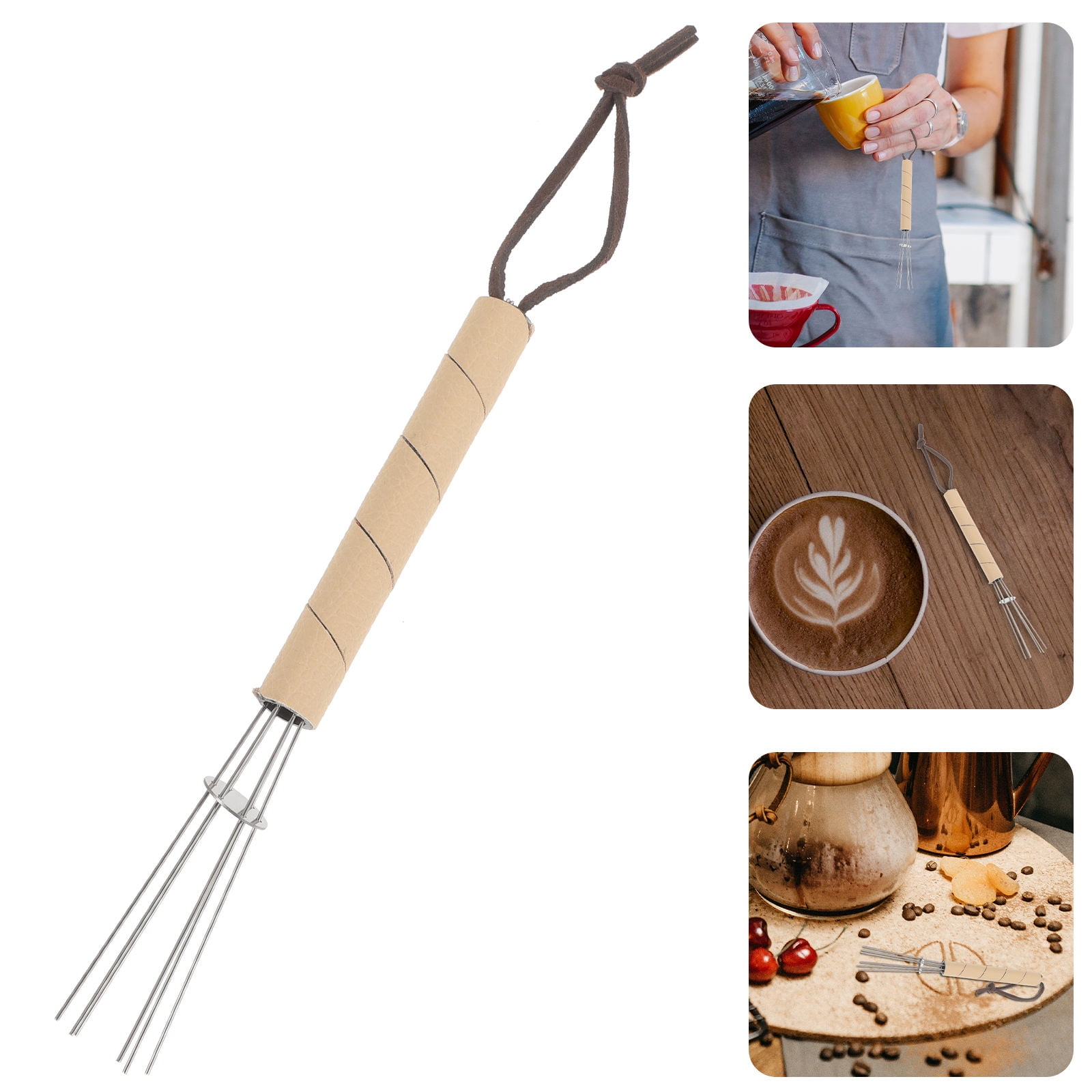 HOMEMAXS Tamping Espresso Tamper Coffee Cloth Powder Needle - Walmart.com