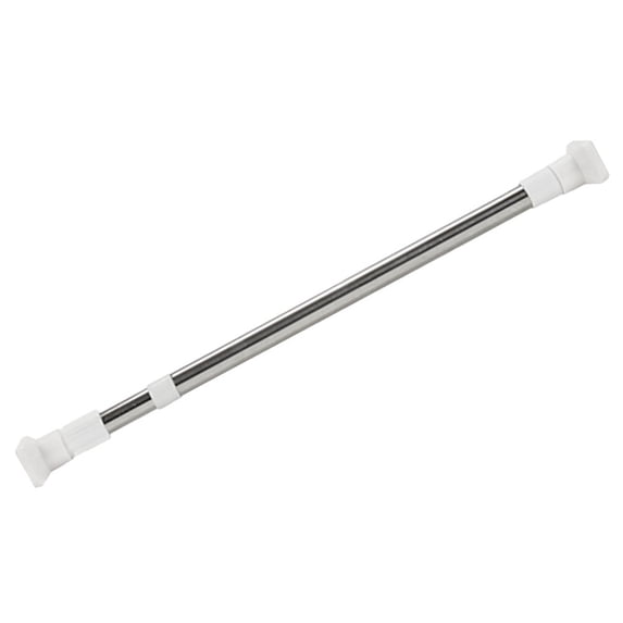 HOMEMAXS Telescopic Clothes Rail Closet Adjustable Curtains Rods ...